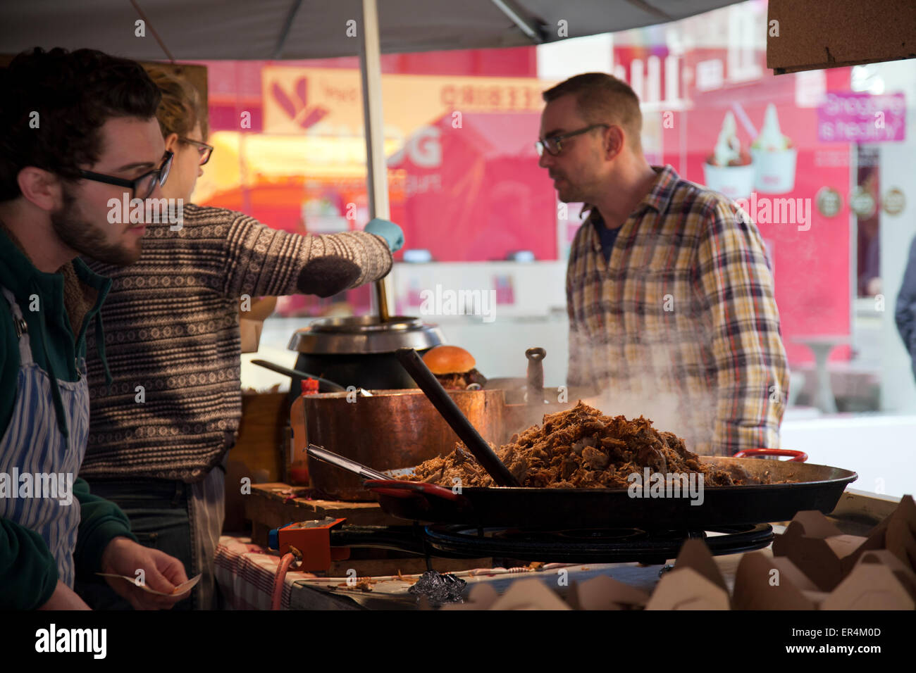 Rupert St Food Market in Soho, London UK Stock Photo - Alamy