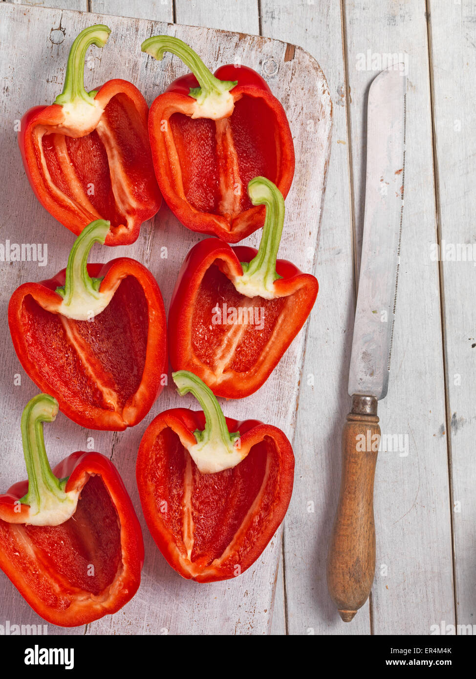 Chopped red pepper isolated hi-res stock photography and images - Alamy