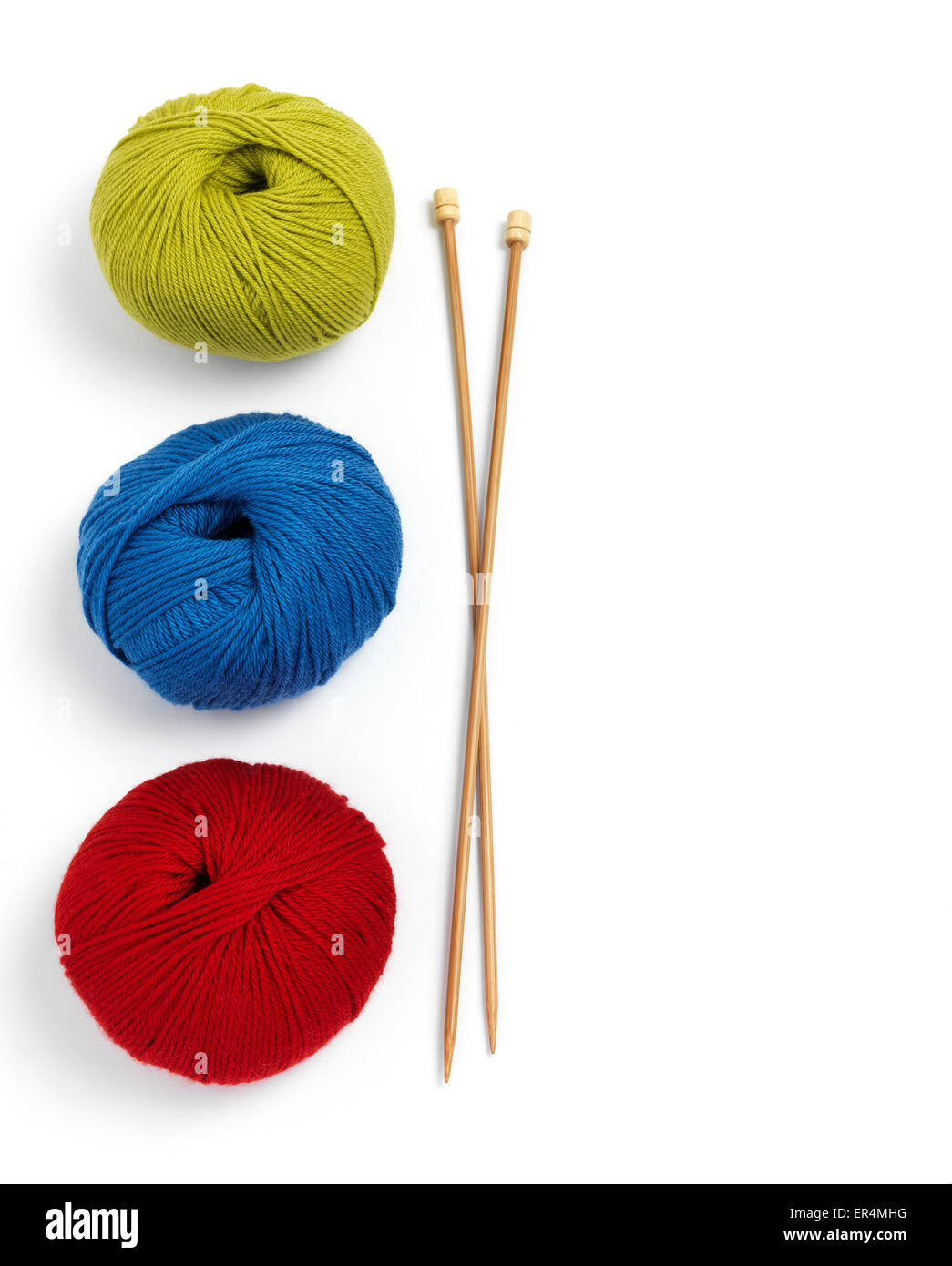 Balls of wool Stock Photo - Alamy