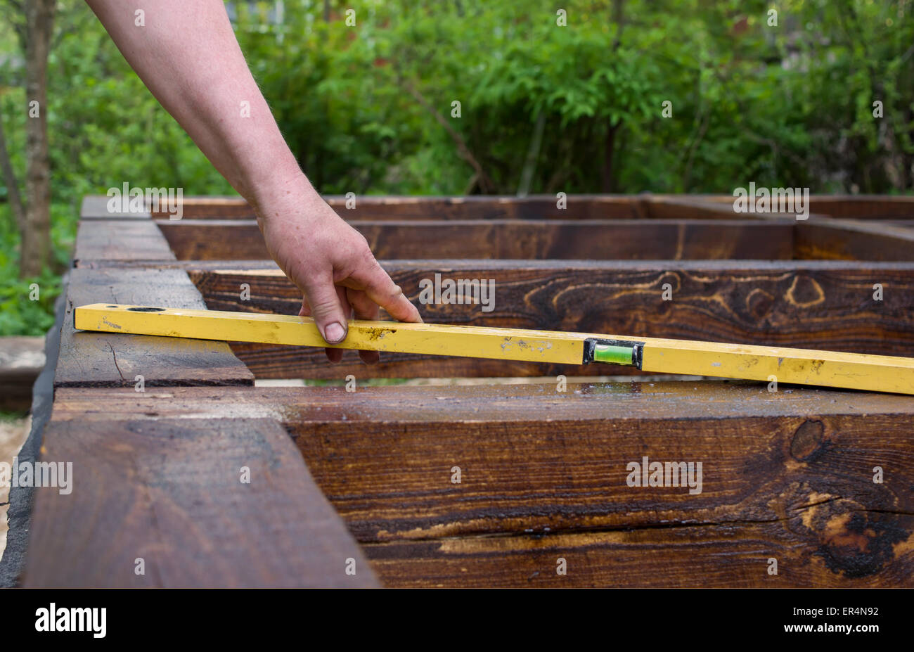 Spirit Level Ruler High Resolution Stock Photography and Images - Alamy
