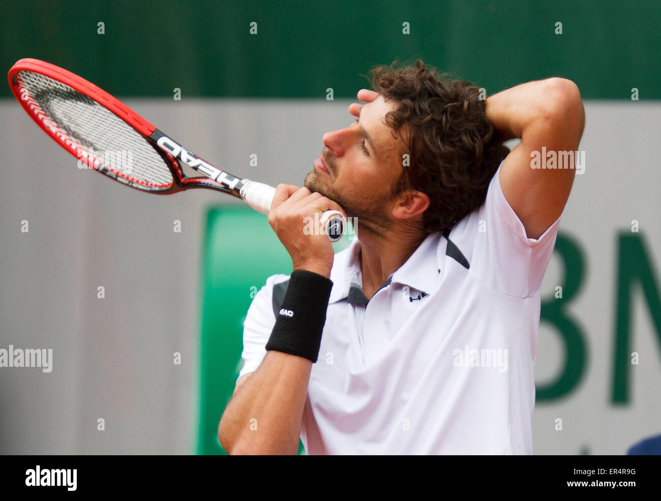 Paris, France. 26th May, 2015. Tennis, Roland Garros, Robin Haase (NED ...