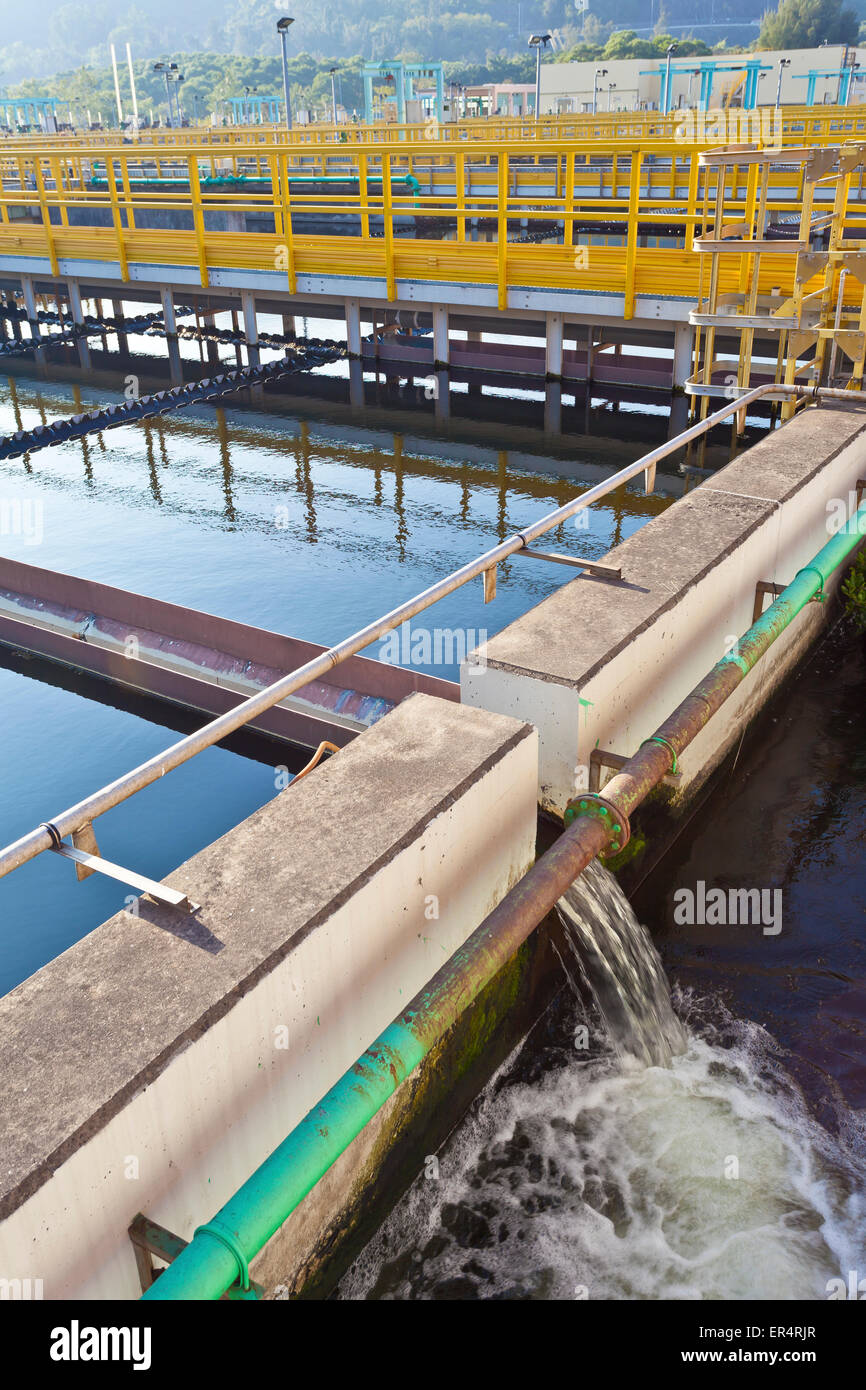 Industrial water treatment plants Stock Photo - Alamy