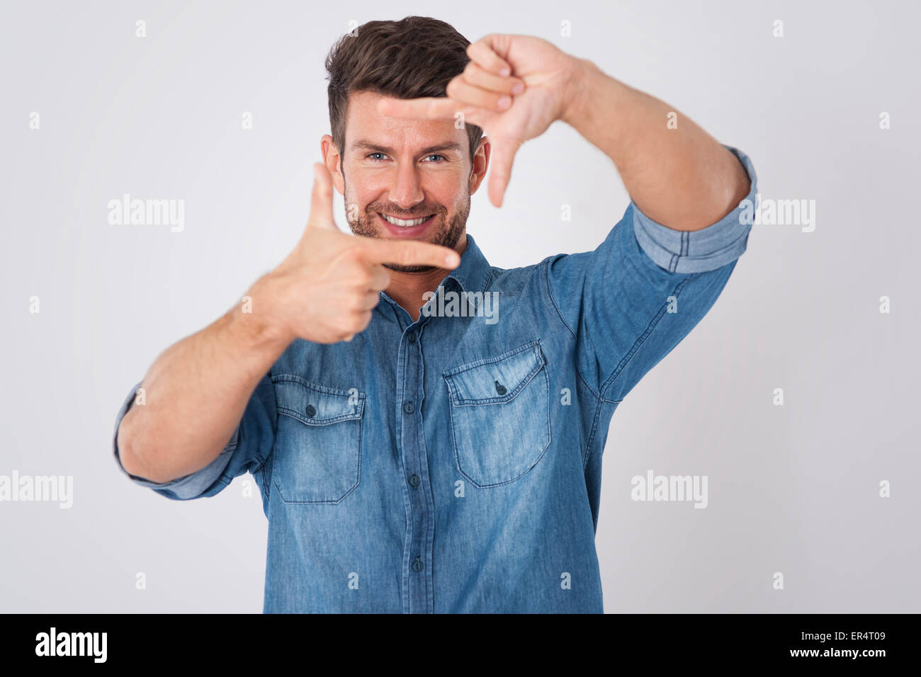 Face framing hi-res stock photography and images - Alamy