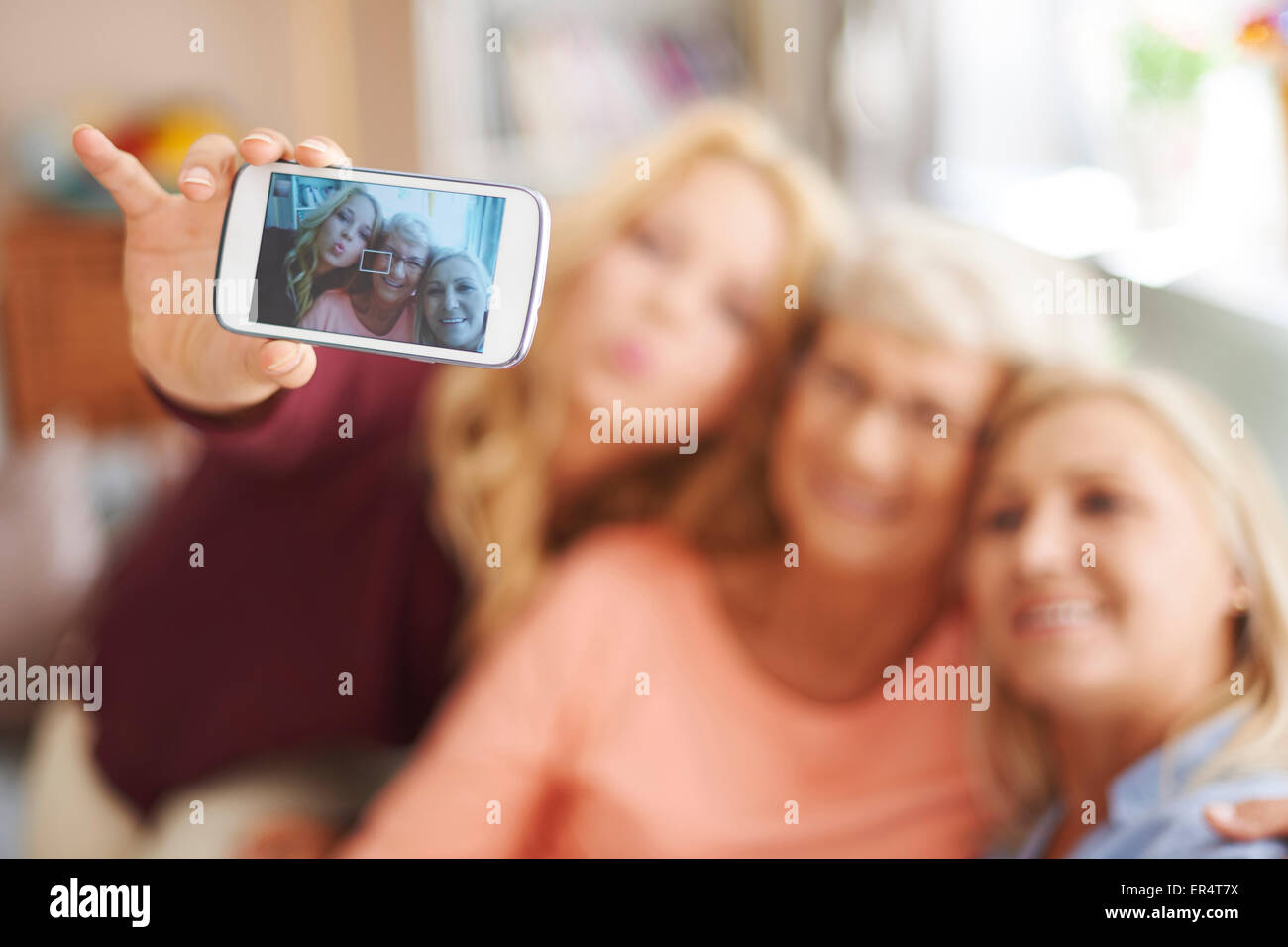 Young generation using new technology. Debica Stock Photo - Alamy