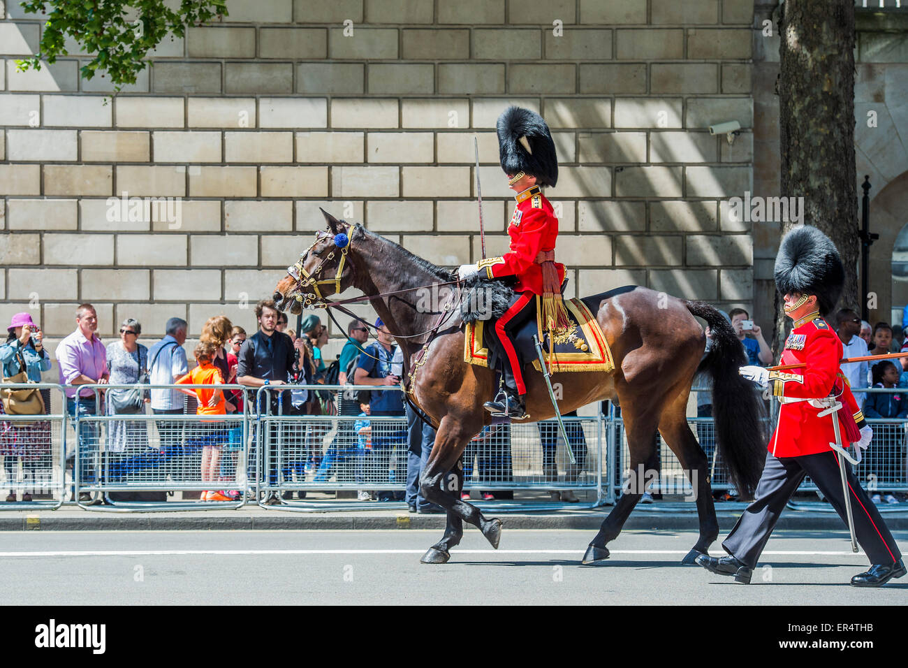 Policeman crowd whitehall hi-res stock photography and images - Alamy