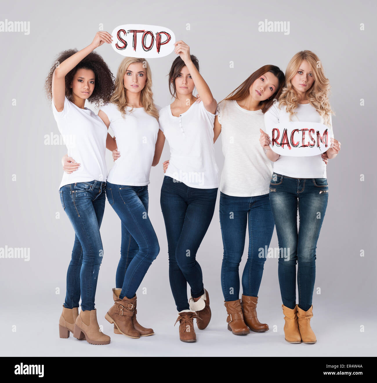 Stop racism hi-res stock photography and images - Alamy