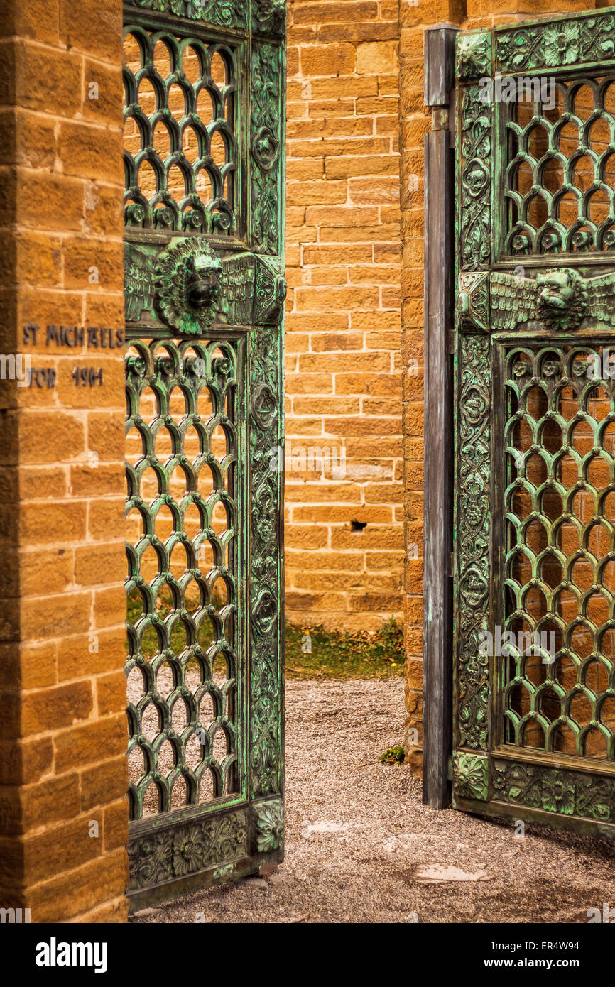 Dramatic gate hi-res stock photography and images - Alamy