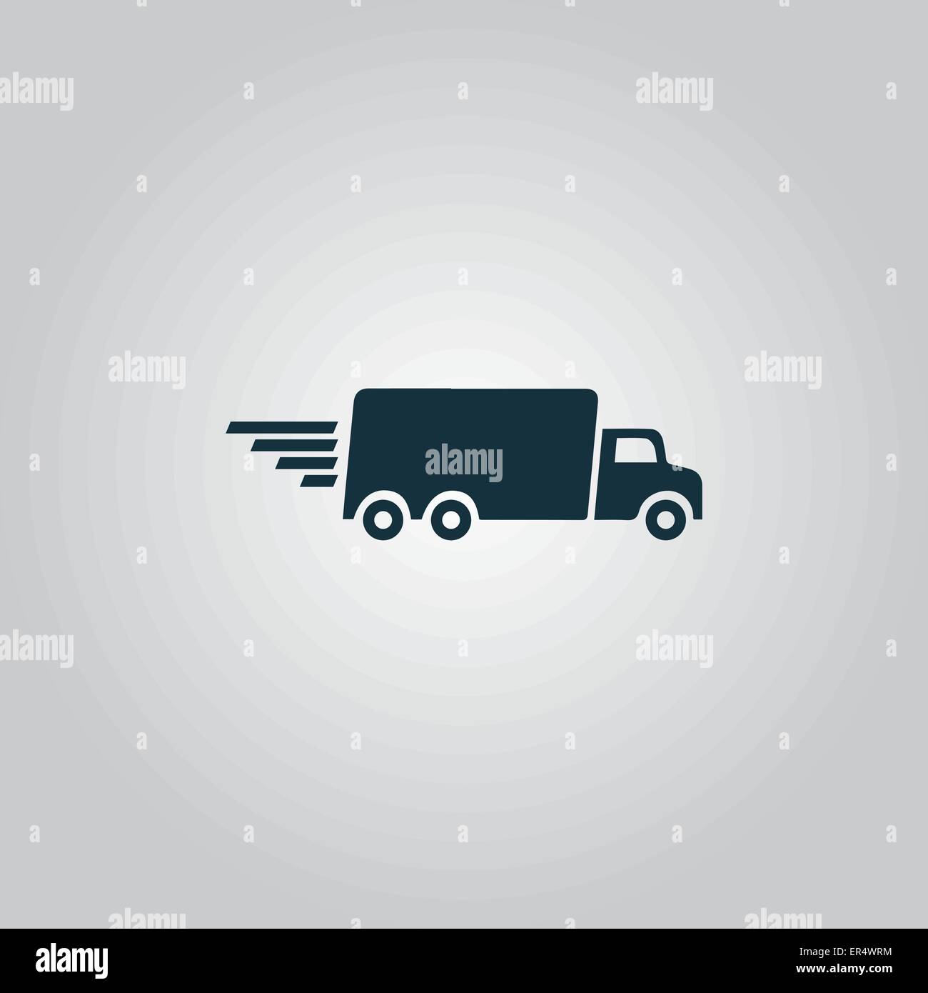 Lorry fast delivery label hi-res stock photography and images - Alamy