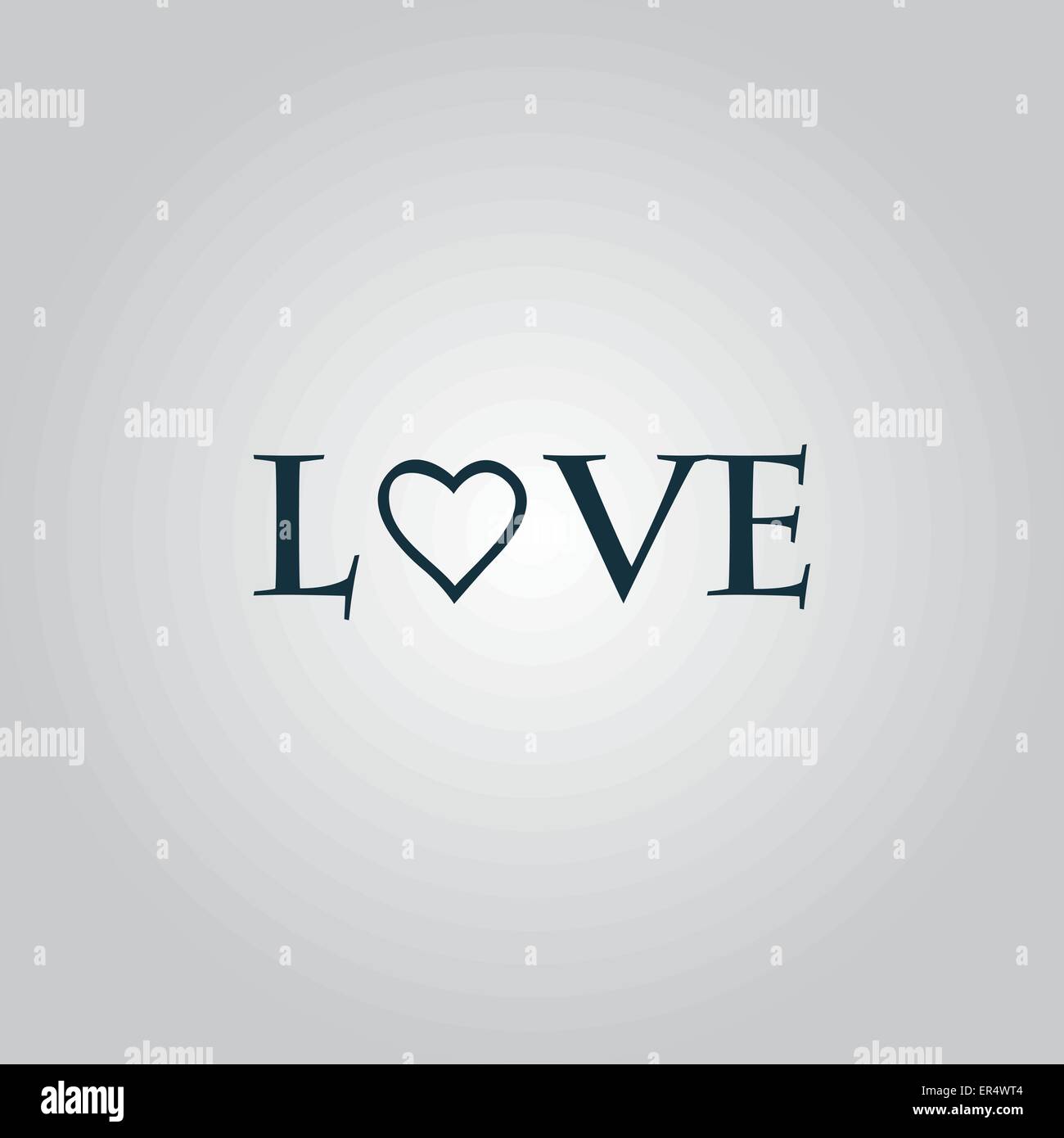Stylized Text Love Stock Vector Image And Art Alamy