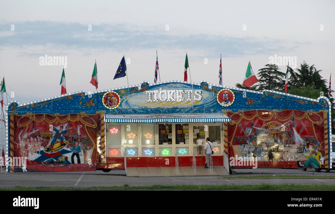 Circus box office hi-res stock photography and images - Alamy