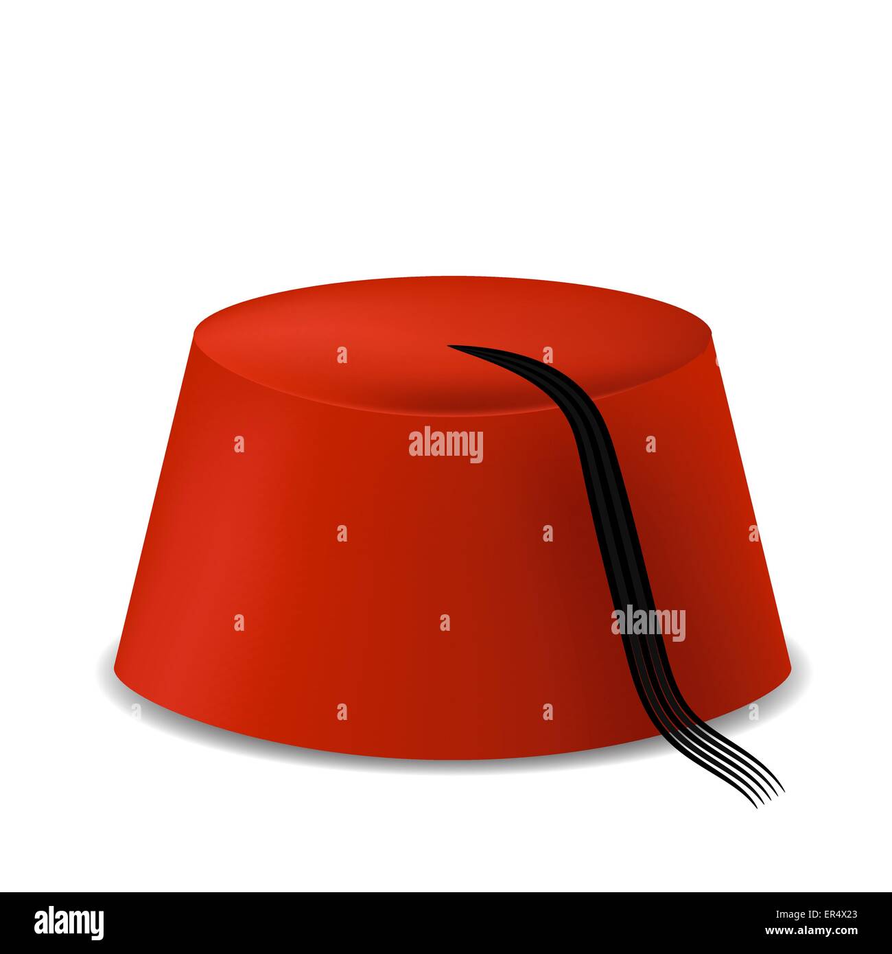 Red muslim cap Stock Vector Images - Alamy