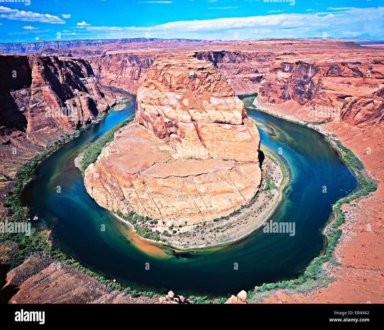 Horseshoe Bend viewpoint, Arizona. I took this image with a 4x5" large ...