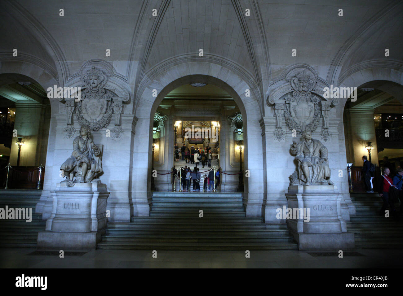 Inside the Paris Opera House Palais Garnier Stock Photo - Alamy