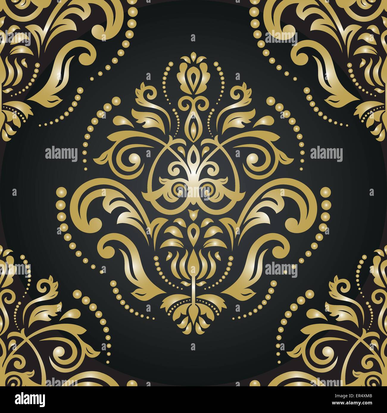 Seamless Orient Vector Background Stock Vector Image & Art - Alamy