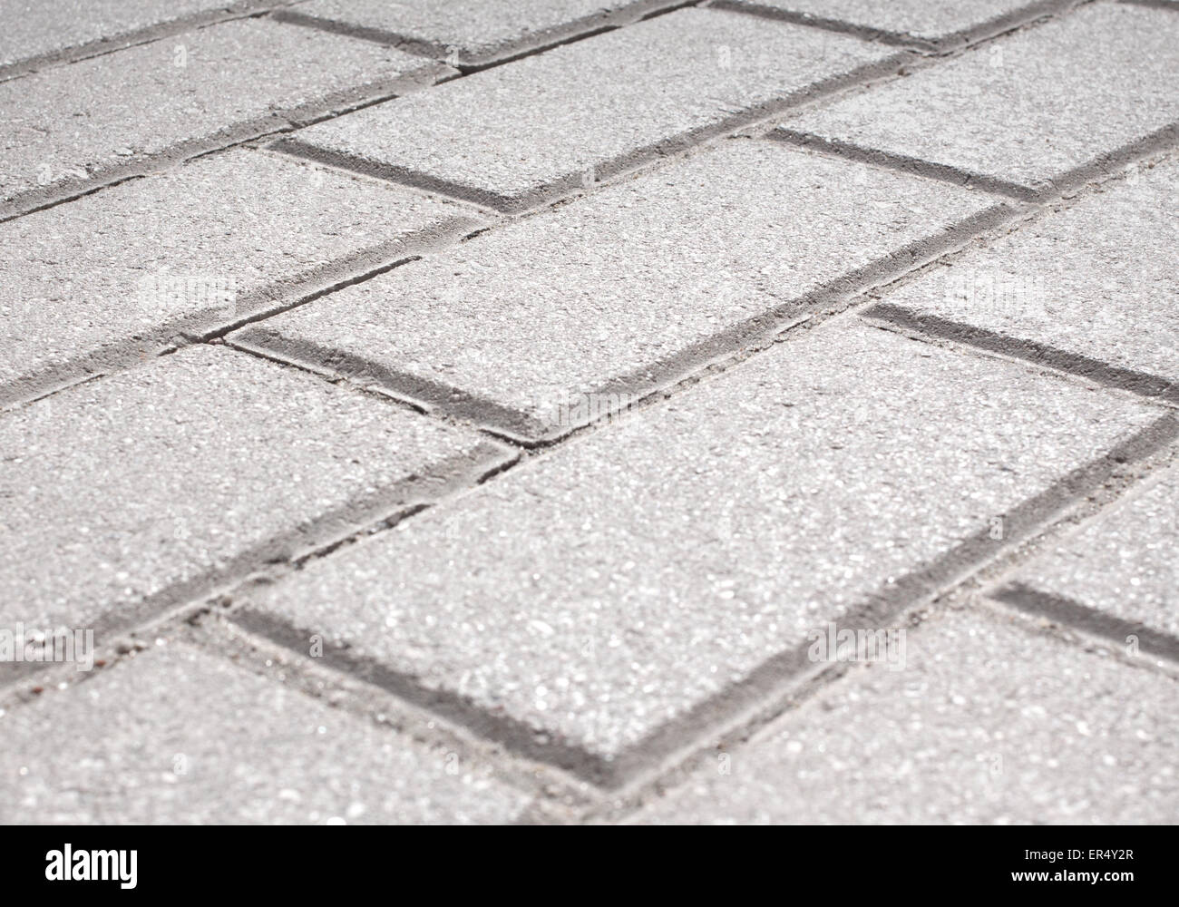 Brick stone street road. Light sidewalk, pavement or wall texture Stock ...