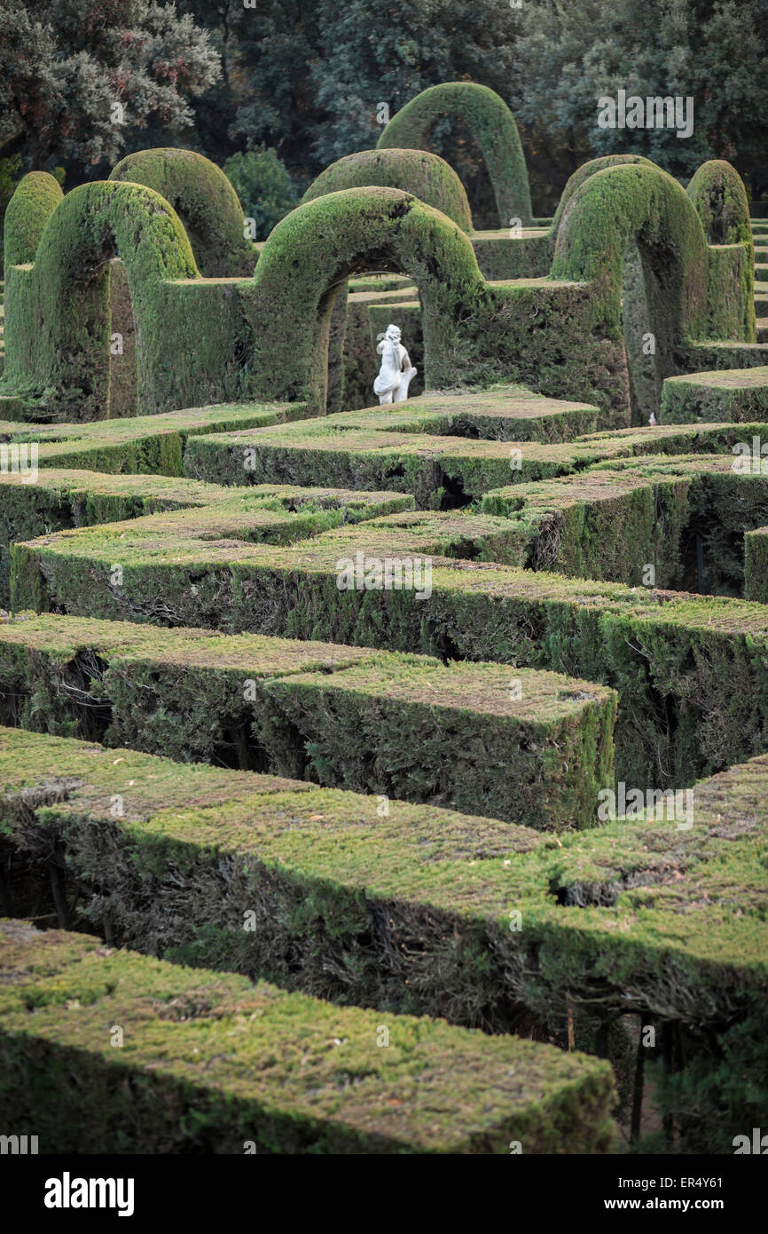 Parc del laberint horta hi-res stock photography and images - Alamy