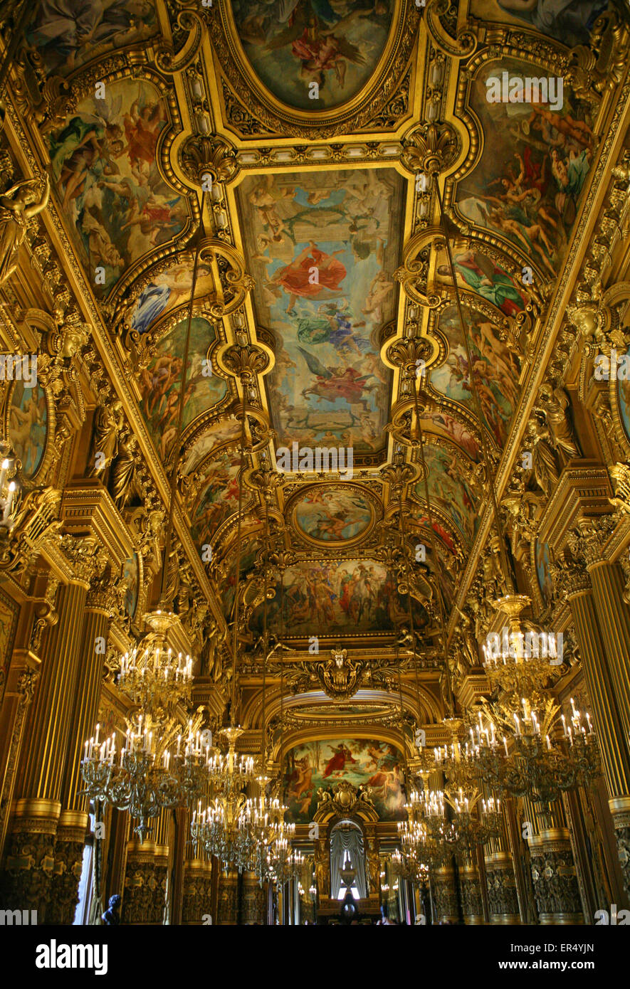 Inside the Paris Opera House Palais Garnier Stock Photo - Alamy
