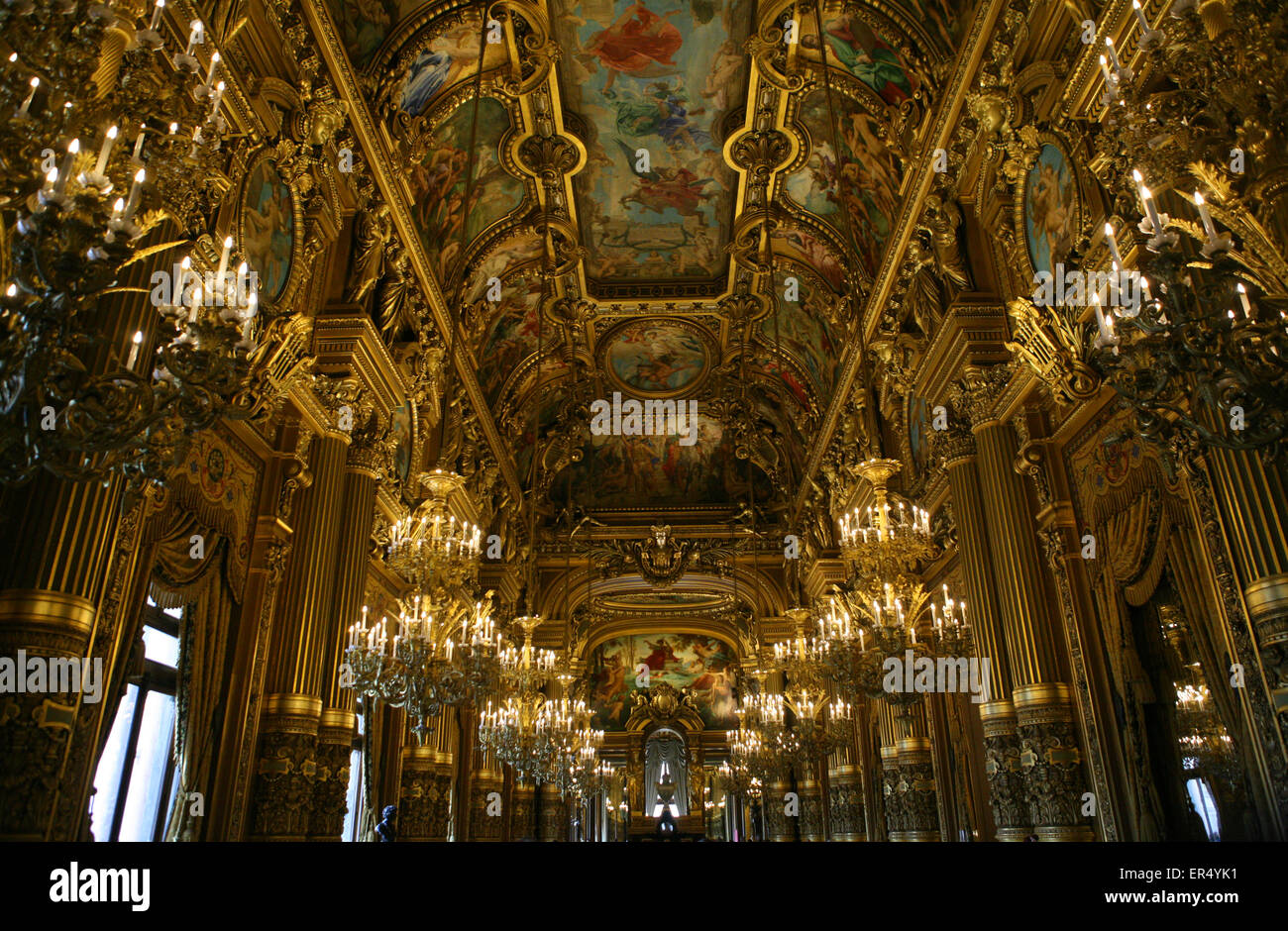 Inside the Paris Opera House Palais Garnier Stock Photo - Alamy