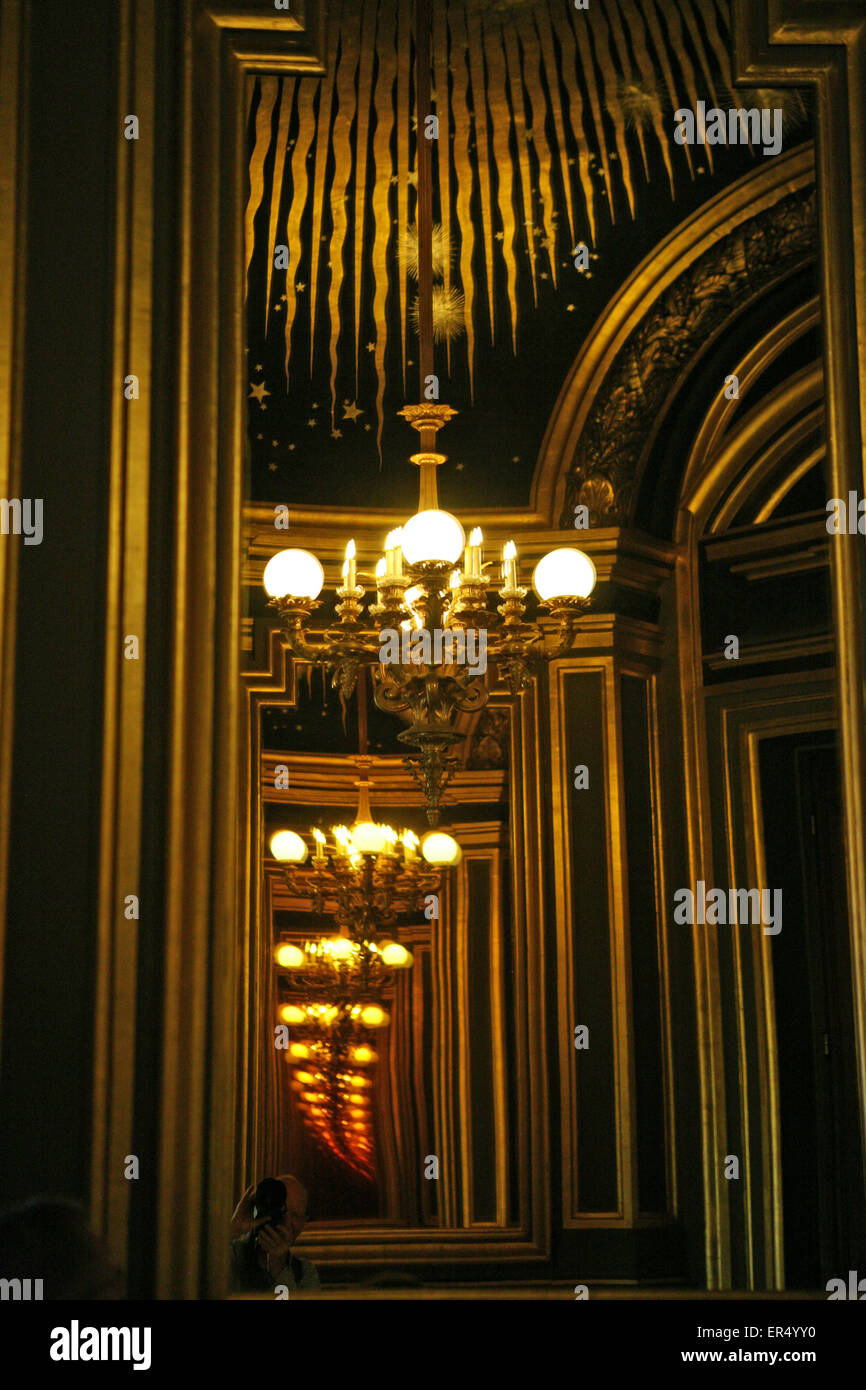 Inside the Paris Opera House Palais Garnier Stock Photo - Alamy