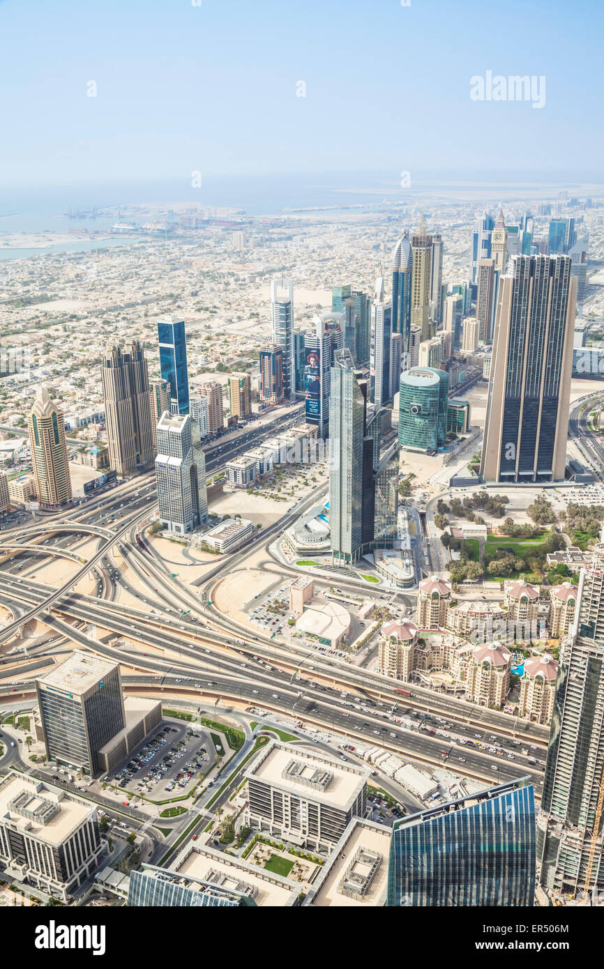 Dubai aerial view hi-res stock photography and images - Alamy