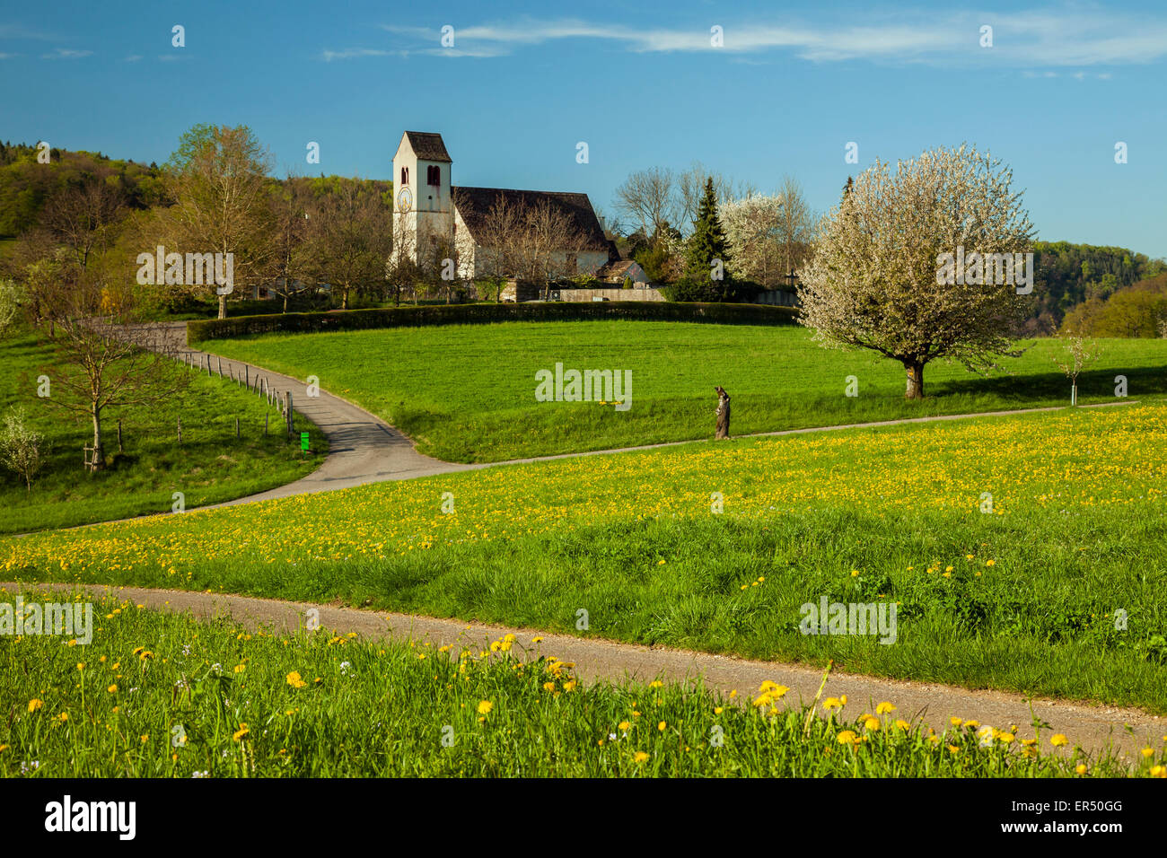 Spring in switzerland hi-res stock photography and images - Alamy