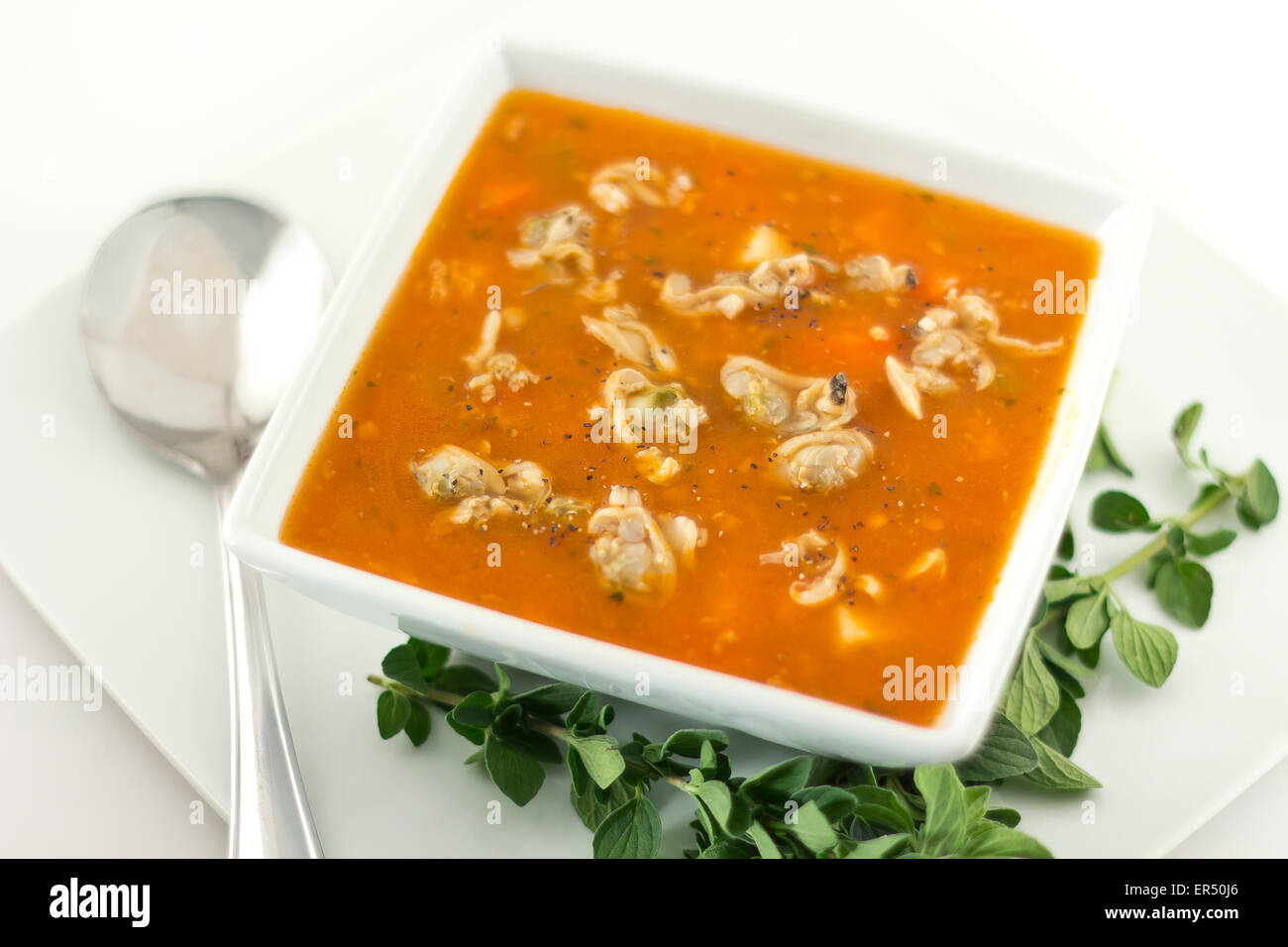 Haddock chowder hi-res stock photography and images - Alamy