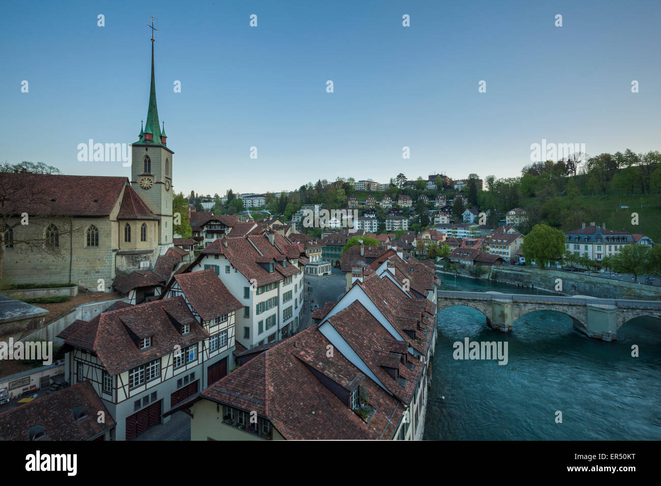 Spring morning in Bern, Switzerland Stock Photo - Alamy
