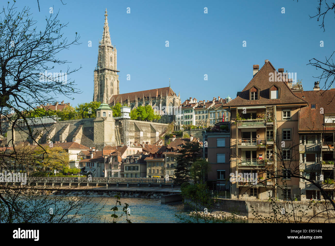 Spring morning in Bern, Switzerland Stock Photo - Alamy