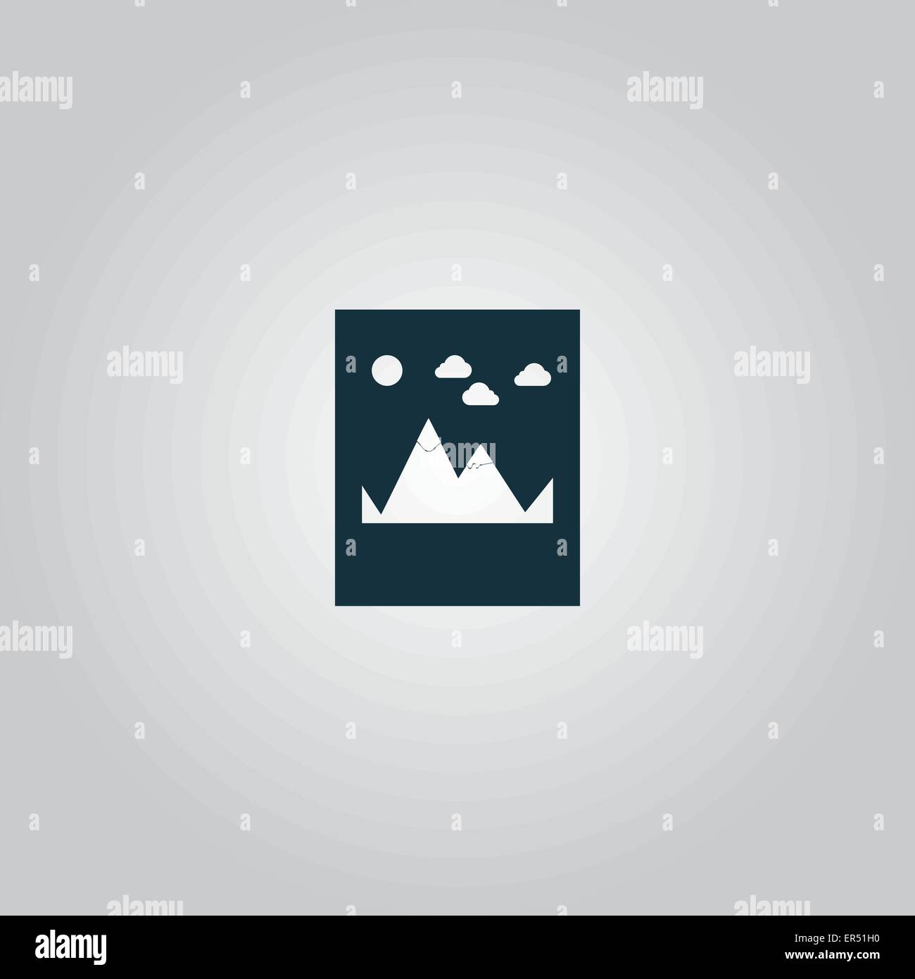 Mountain Icon Vector Illustration Stock Vector Image & Art - Alamy