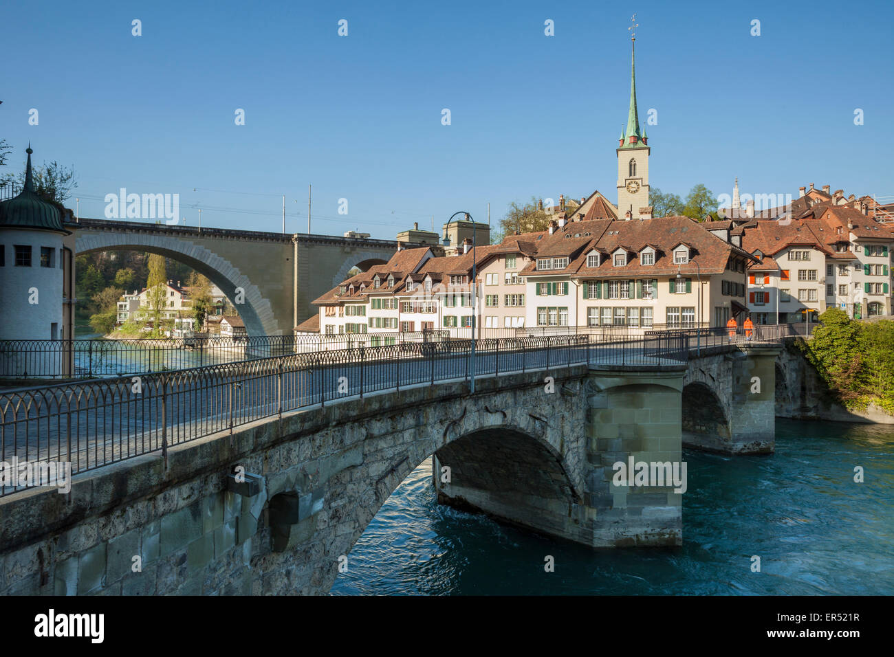 Aare river spring landscape hi-res stock photography and images - Alamy