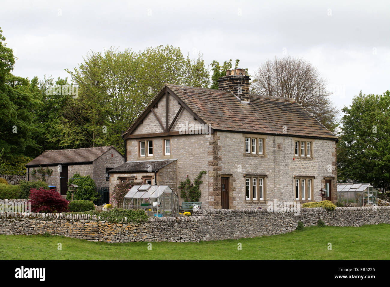 Stone built house in the Peak District village of Middleton by ...