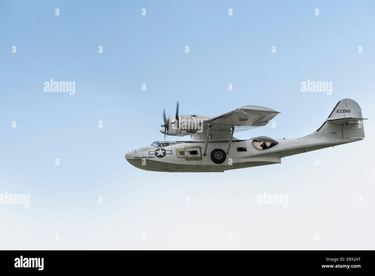 Consolidated PBY Catalina seaplane, Old Warden Aerodrome, VE Day ...