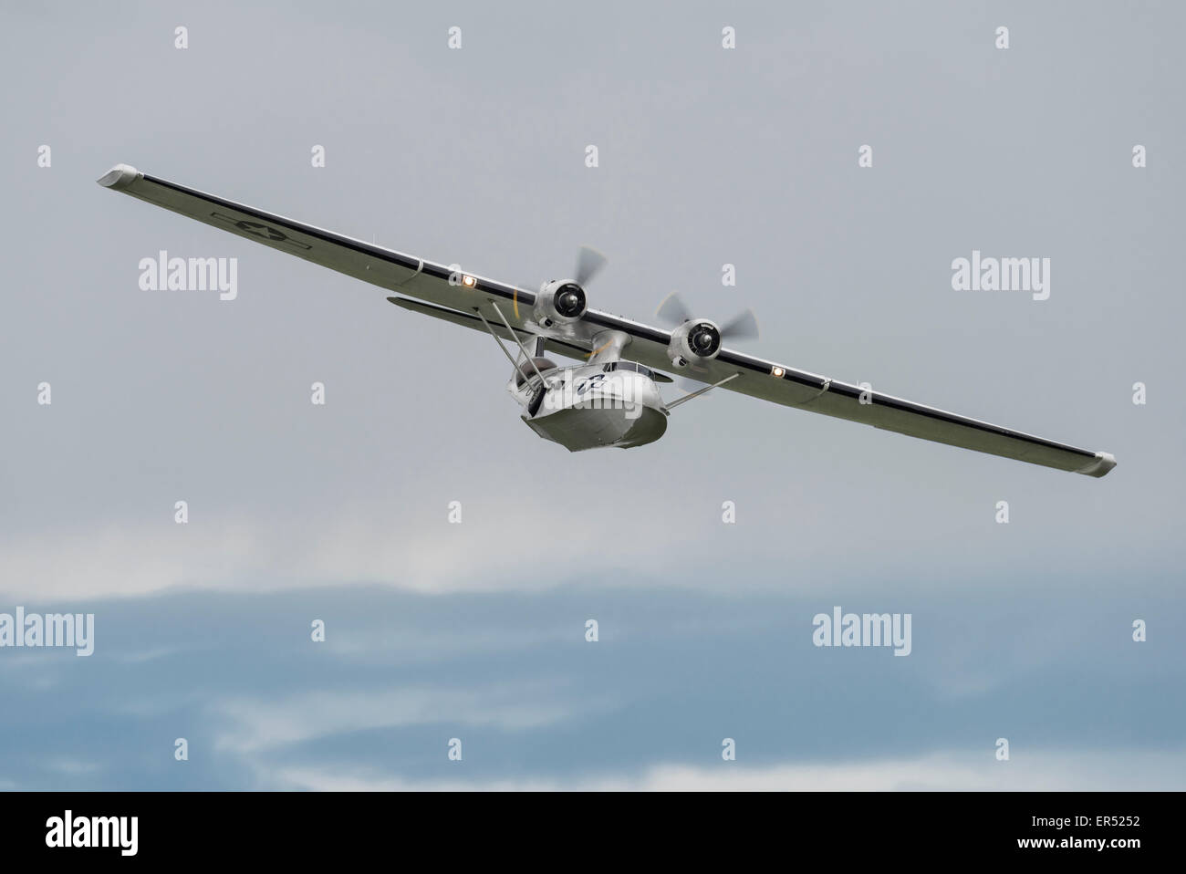 Consolidated PBY Catalina seaplane, Old Warden Aerodrome, VE Day ...