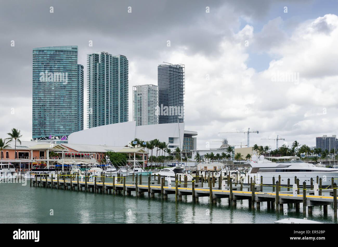 Miami boats vintage hi-res stock photography and images - Alamy