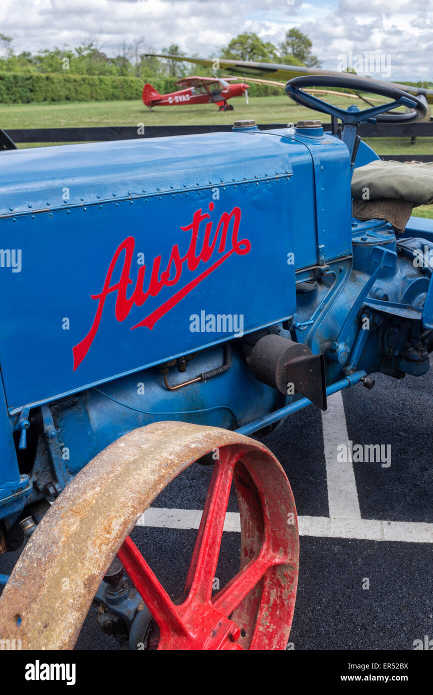 Pre war Austin Tractor and Piper Super Cub at The Shuttleworth ...