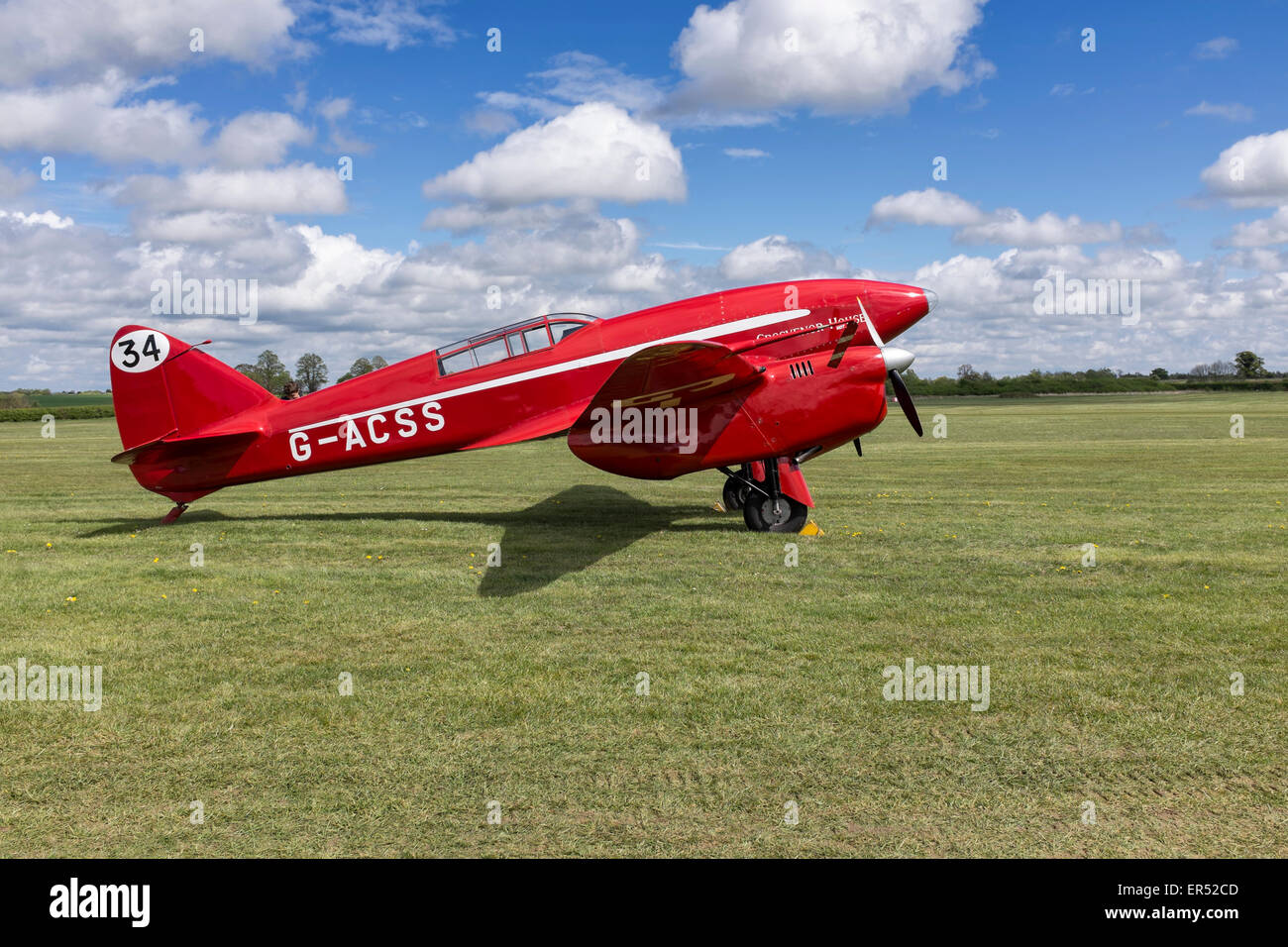 De Havilland DH88 Comet racer at The Shuttleworth Collection, Old ...