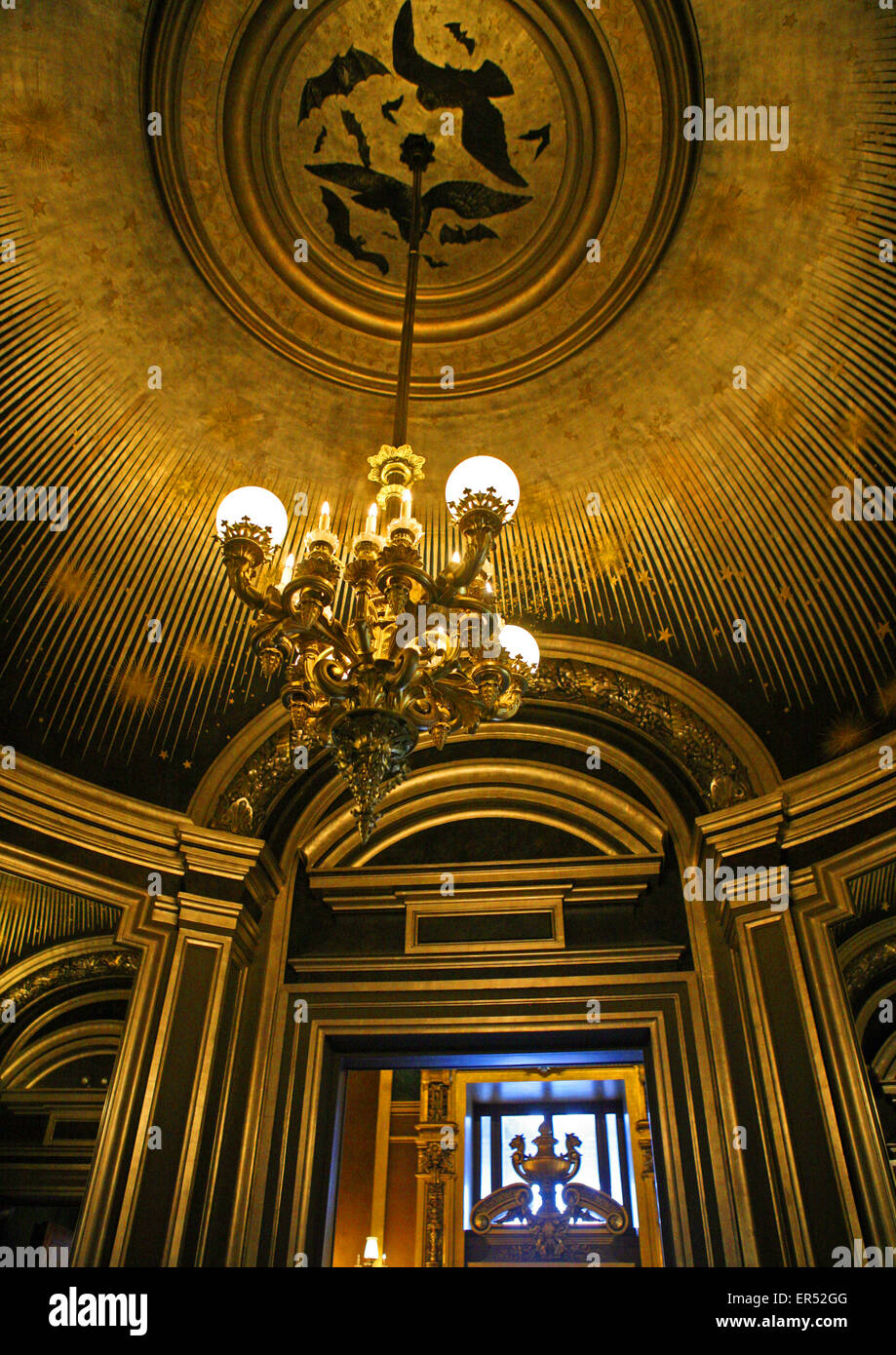 Inside the Paris Opera House Palais Garnier Stock Photo - Alamy