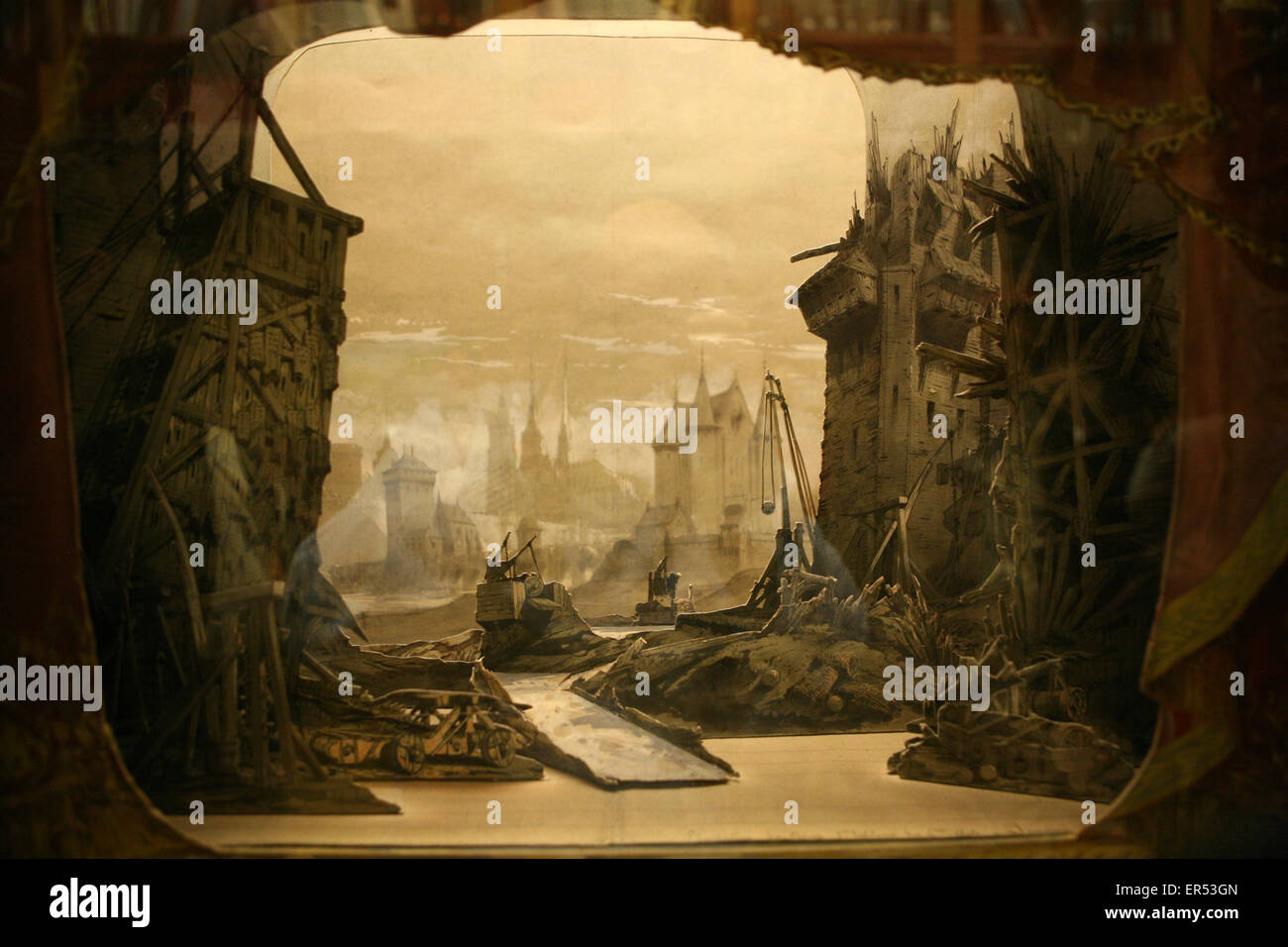 Inside the Paris Opera House Palais Garnier Stock Photo - Alamy