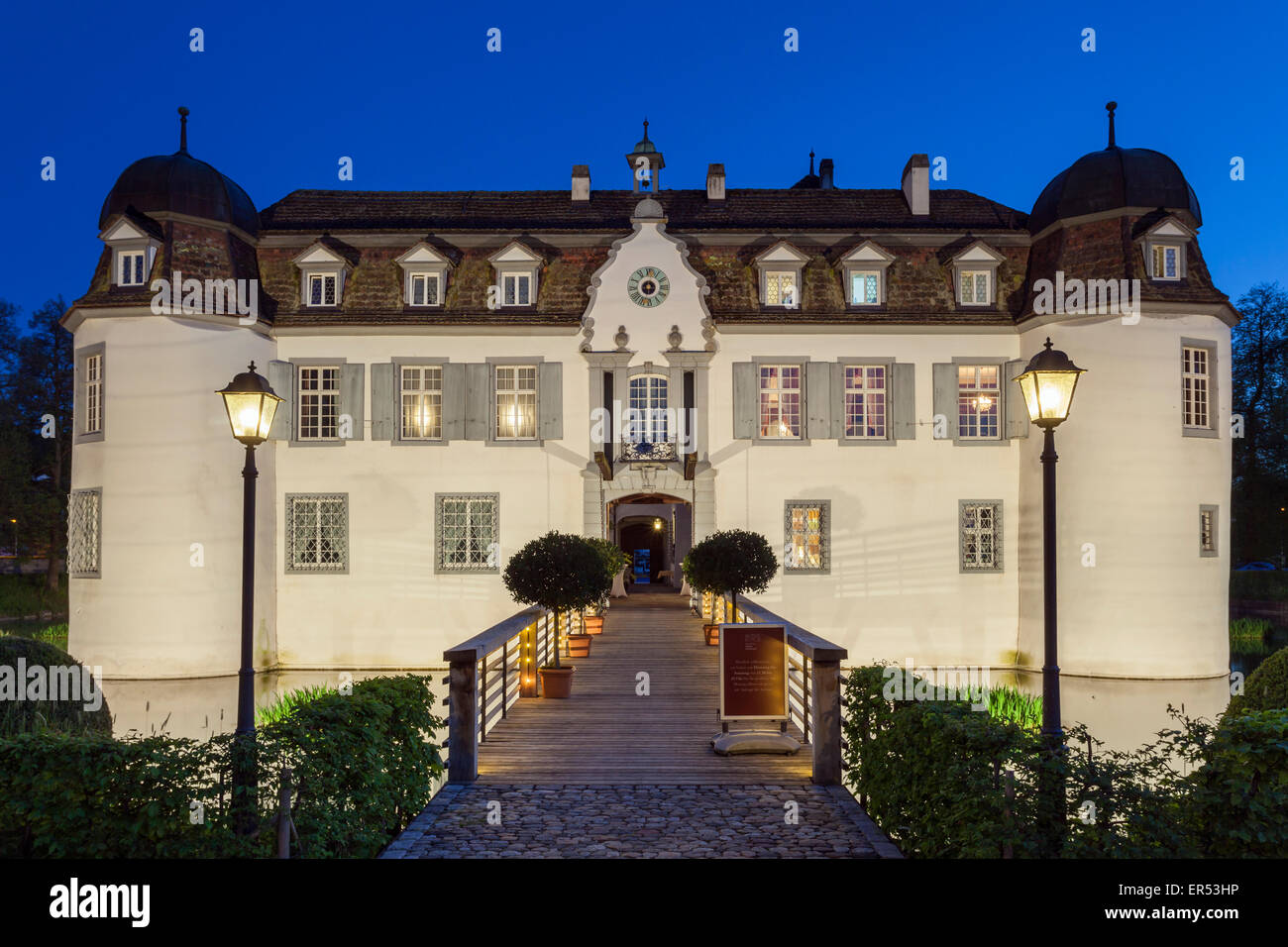 Bottmingen castle hi-res stock photography and images - Alamy