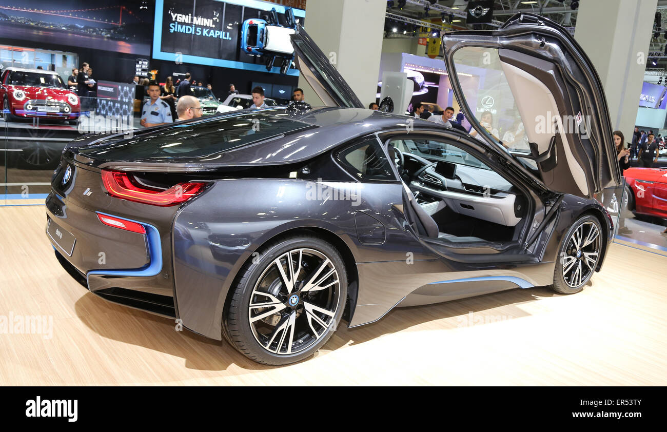 BMW i8 Istanbul Autoshow 2015 Stock Photo - Alamy