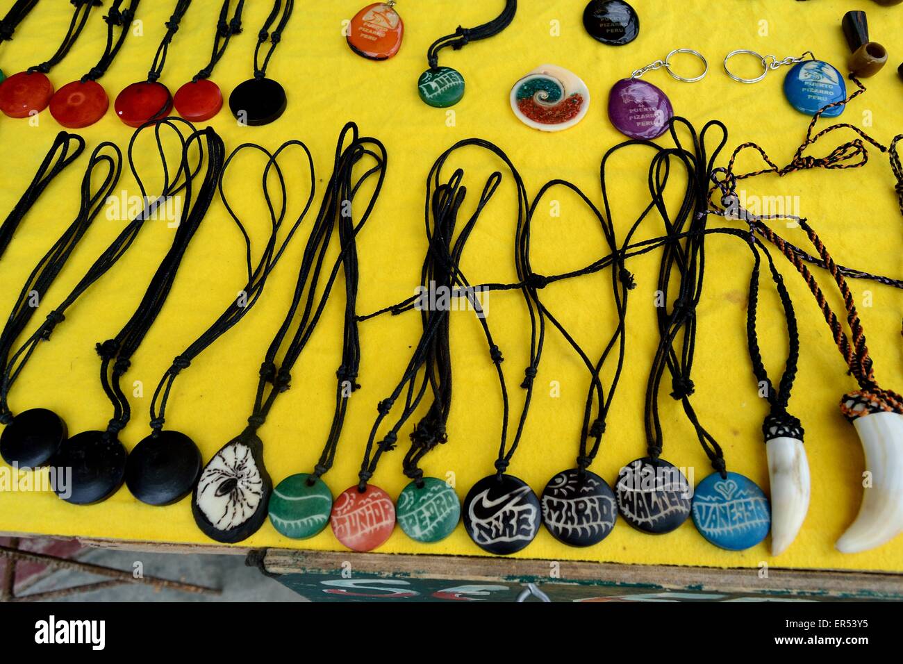 Peru wood carvings hi-res stock photography and images - Alamy