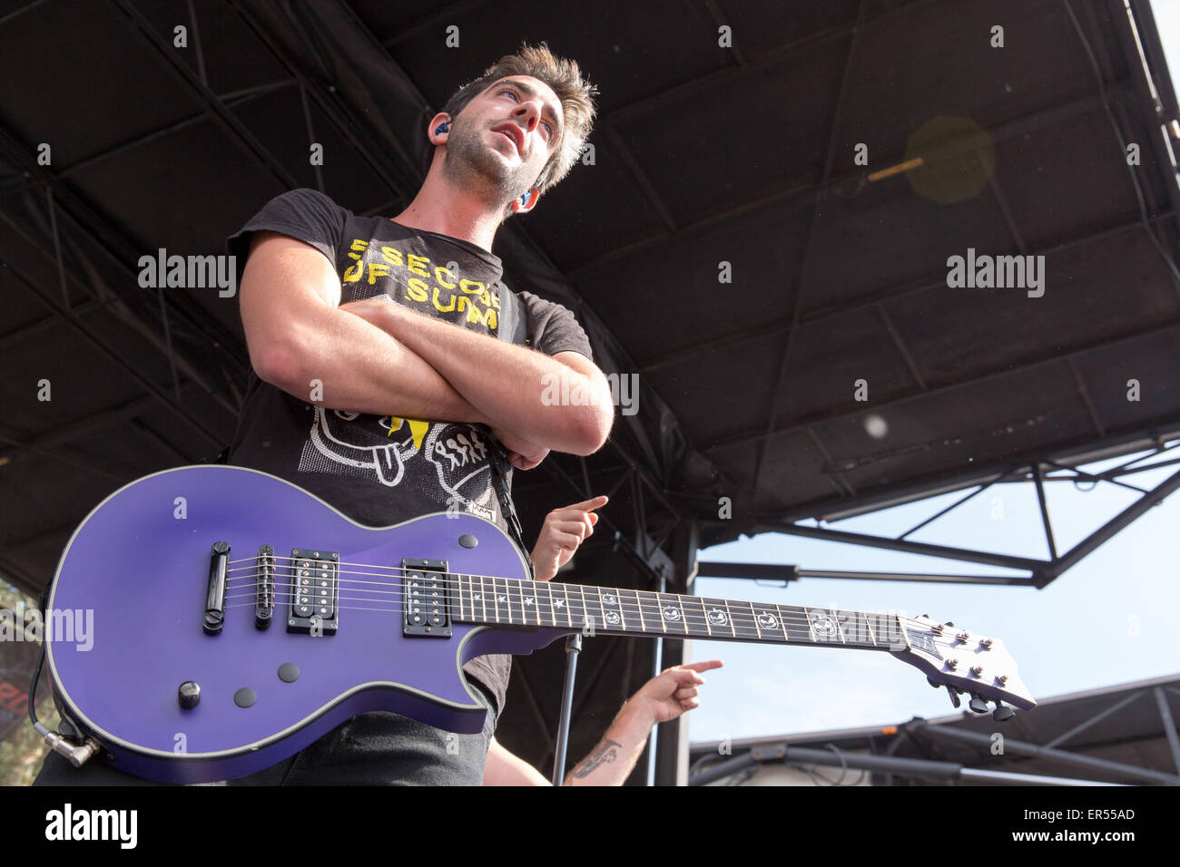Irvine, California, USA. 16th May, 2015. Guitarist JACK BARAKAT of All ...