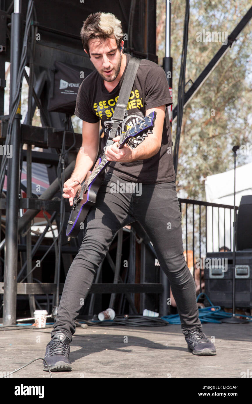 Irvine, California, USA. 16th May, 2015. Guitarist JACK BARAKAT of All ...