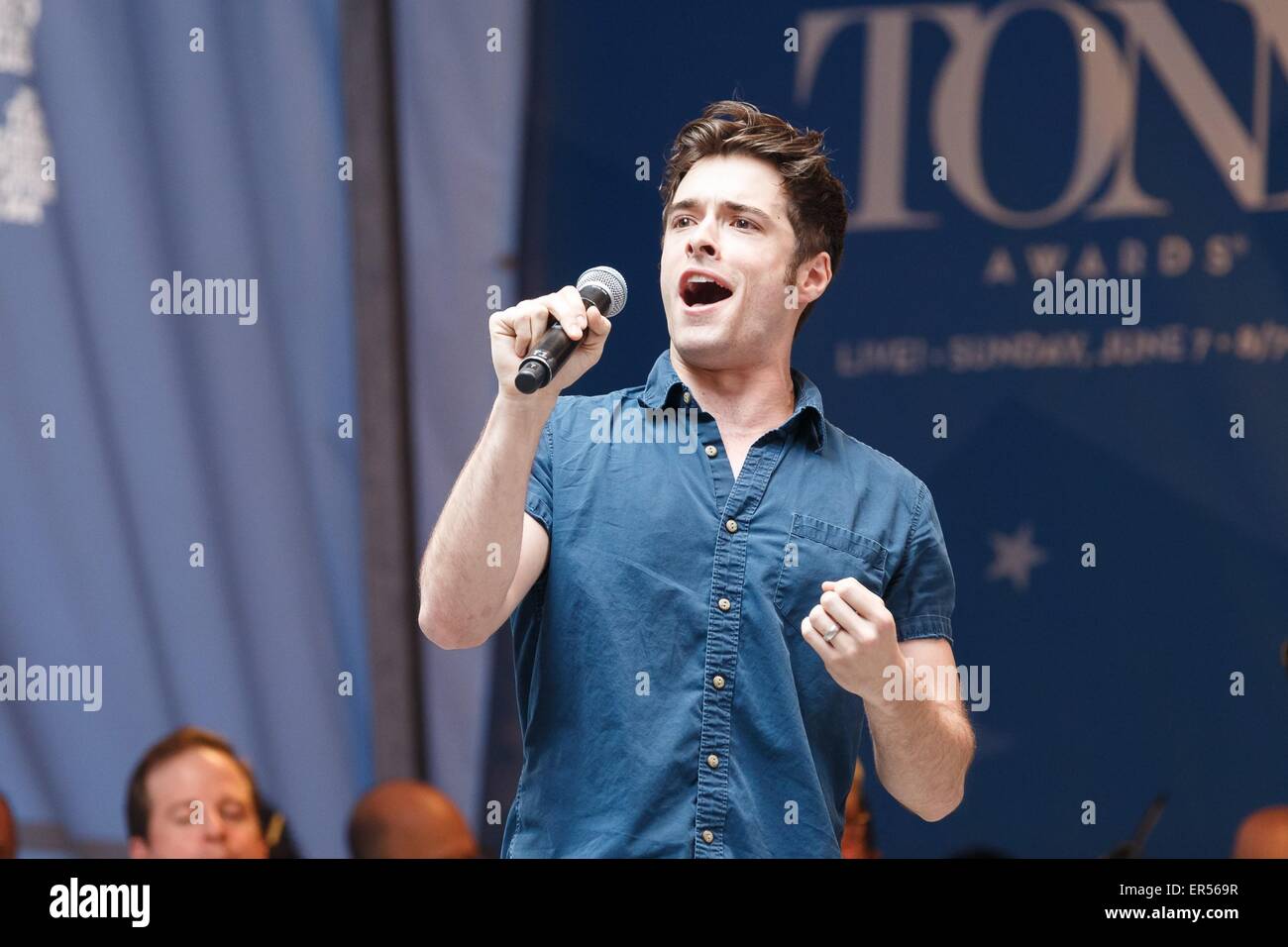 New York, NY, USA. 27th May, 2015. Corey Cott in attendance for The ...