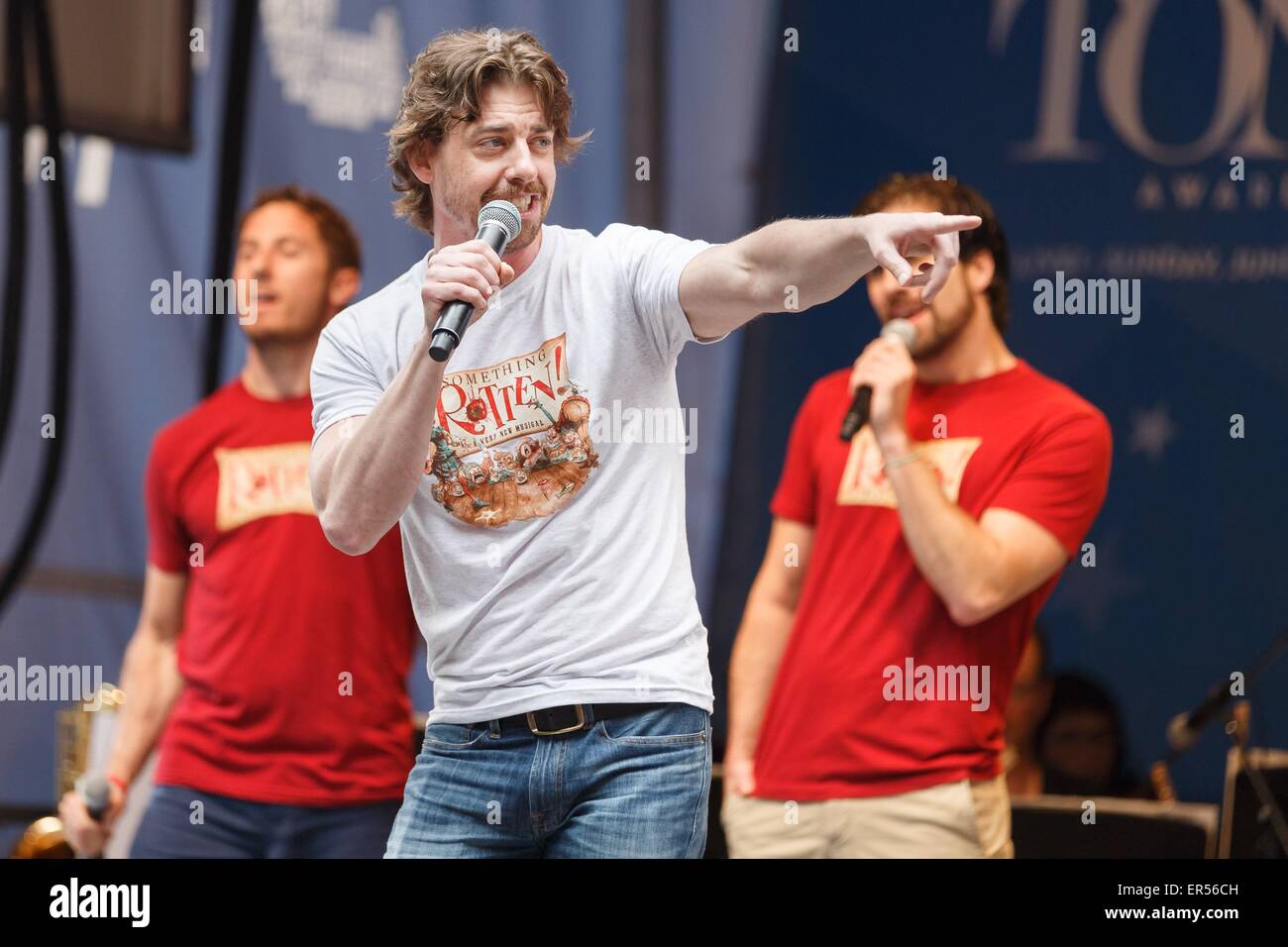 New York, NY, USA. 27th May, 2015. Christian Borle in attendance for ...