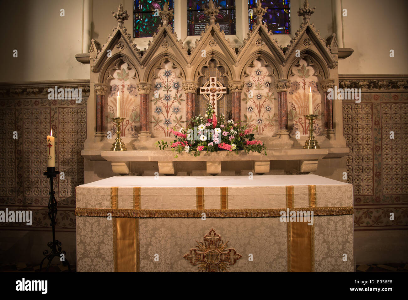 St Mary's Church Ide Hill Kent England Stock Photo - Alamy