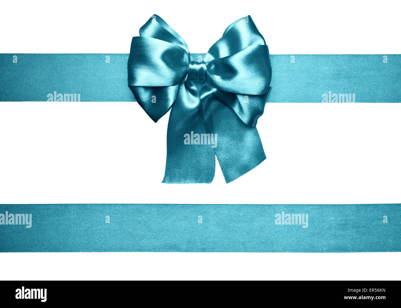 Light blue cloth and white ribbon Cut Out Stock Images & Pictures - Alamy