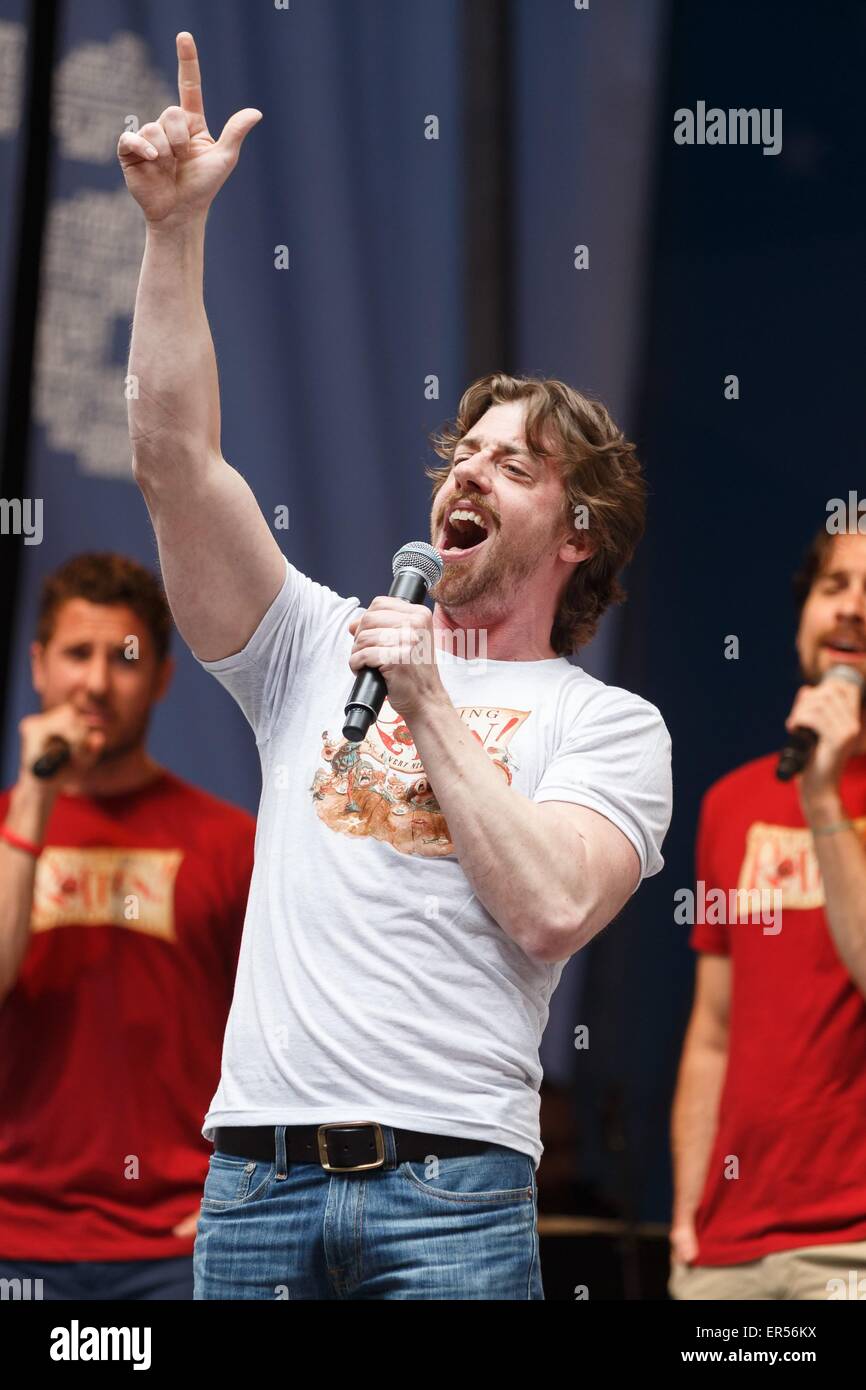 New York, NY, USA. 27th May, 2015. Christian Borle in attendance for ...