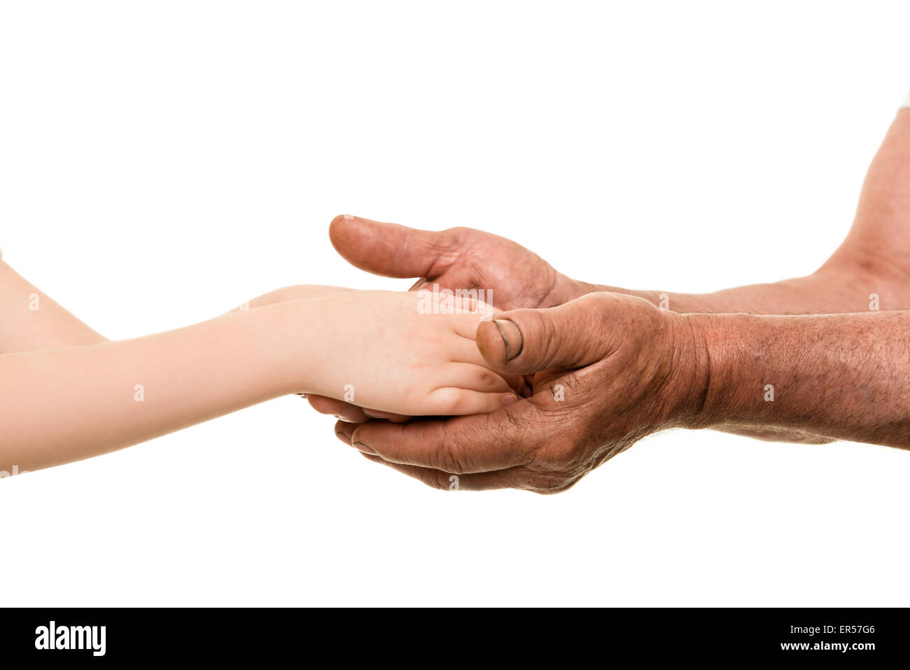 child and old man hands Stock Photo - Alamy