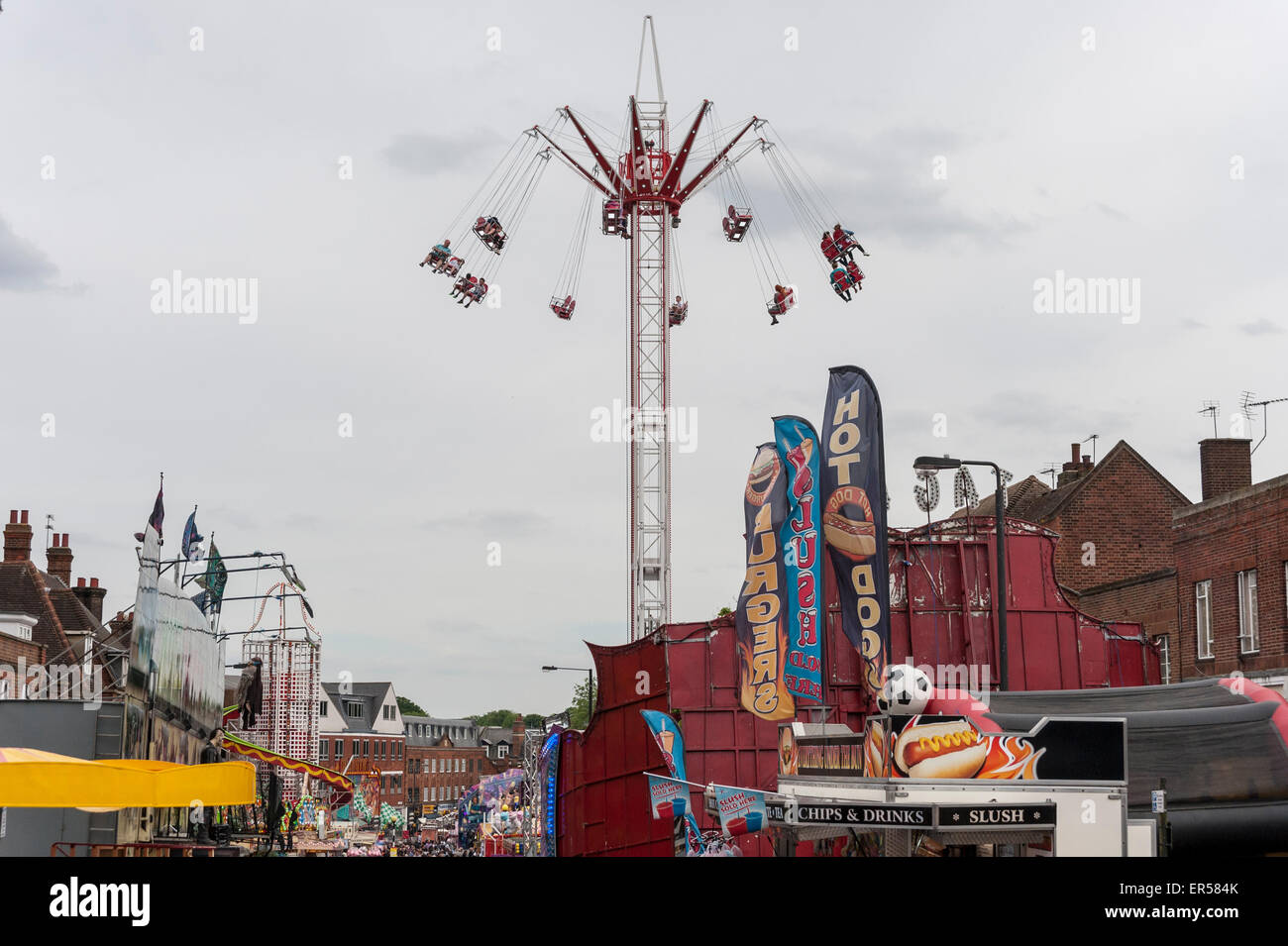 Ride london aerial hi-res stock photography and images - Alamy